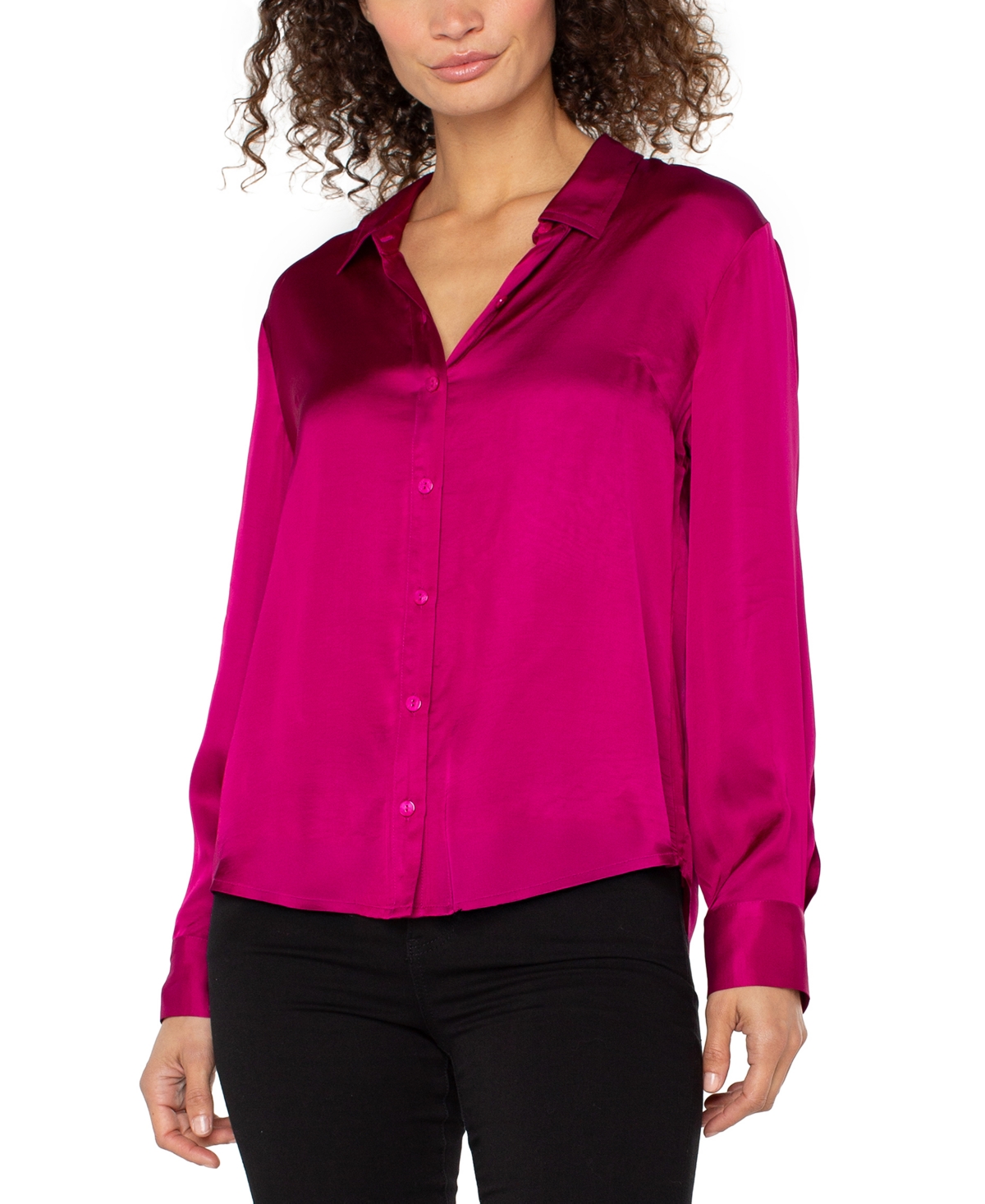 Click here for Liverpool Los Angeles Womens Long-Sleeve Button-Fr... prices