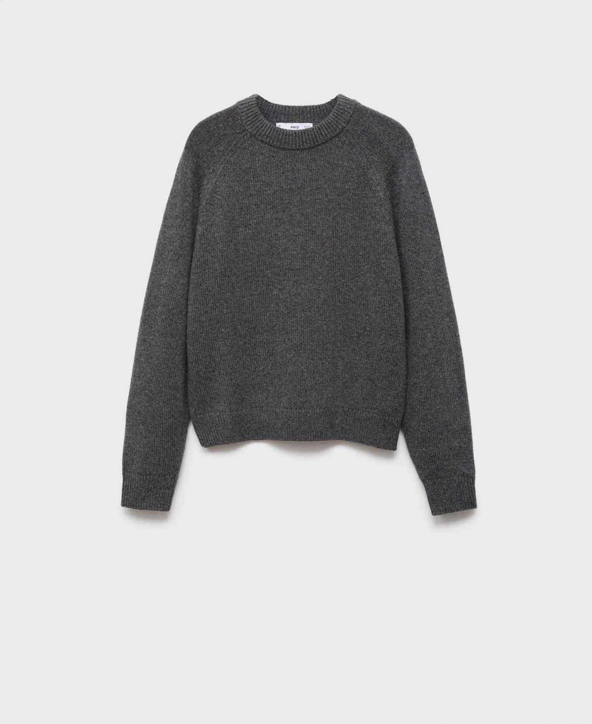Click here for Mango Womens Chunky-Knit Wool Sweater - Medium Hea... prices