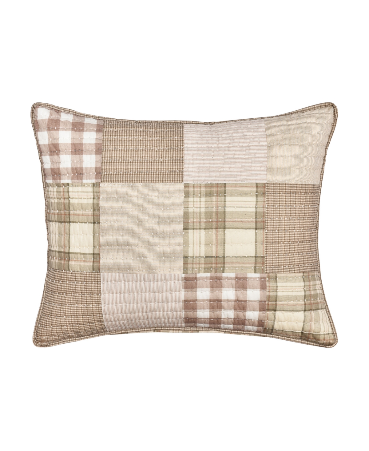 Click here for Piper & Wright Mayfair Quilted Sham  Standard - Bl... prices
