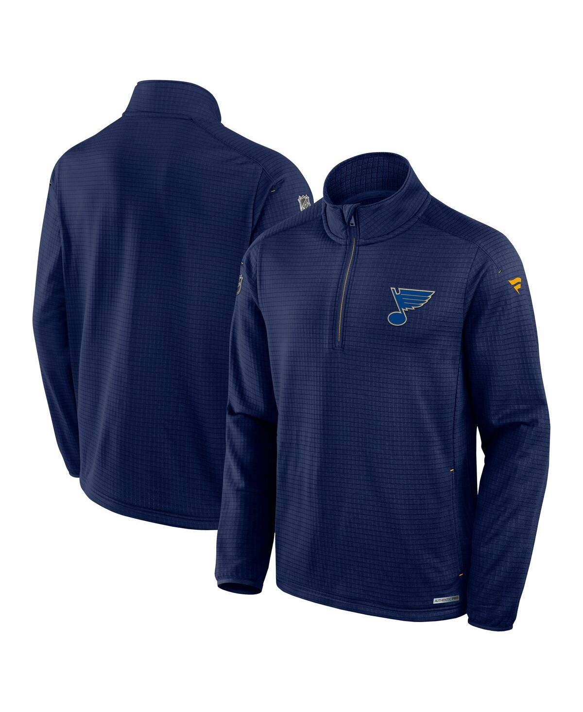 Click here for Fanatics Mens Navy St. Louis Blues Authentic Pro R... prices
