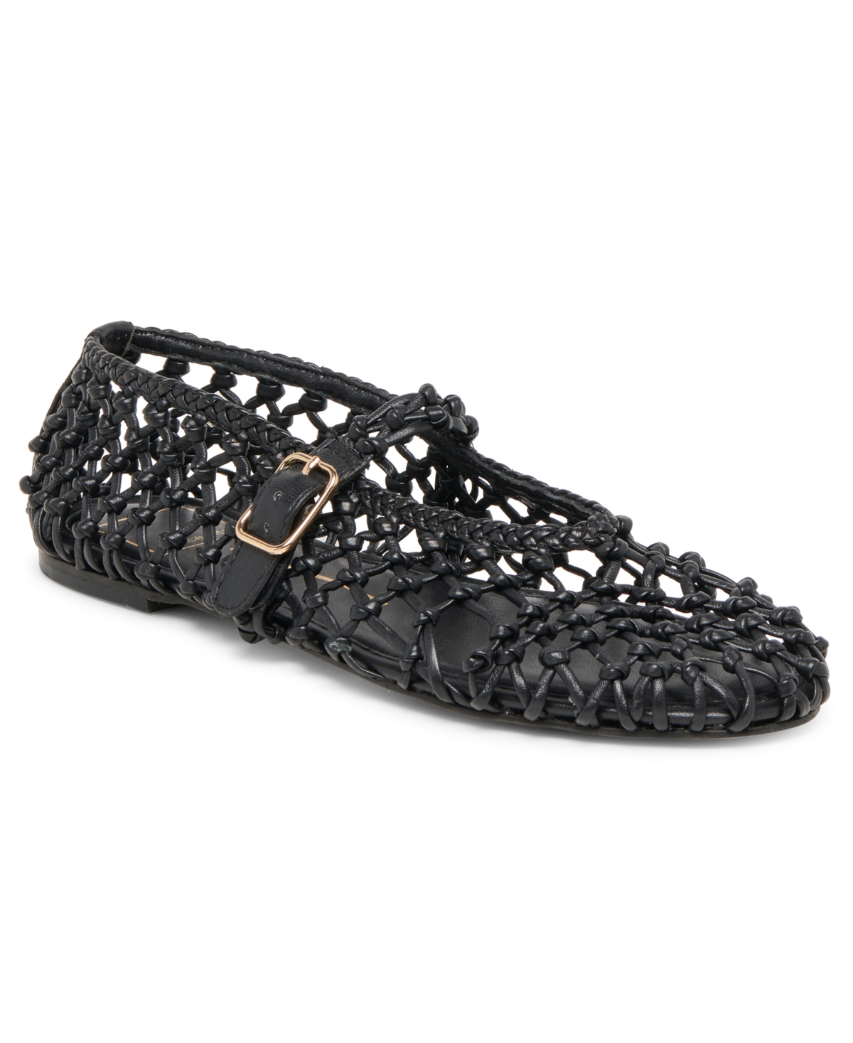 Click here for Dolce Vita Womens Clair Woven Mary Jane Flats - Bl... prices