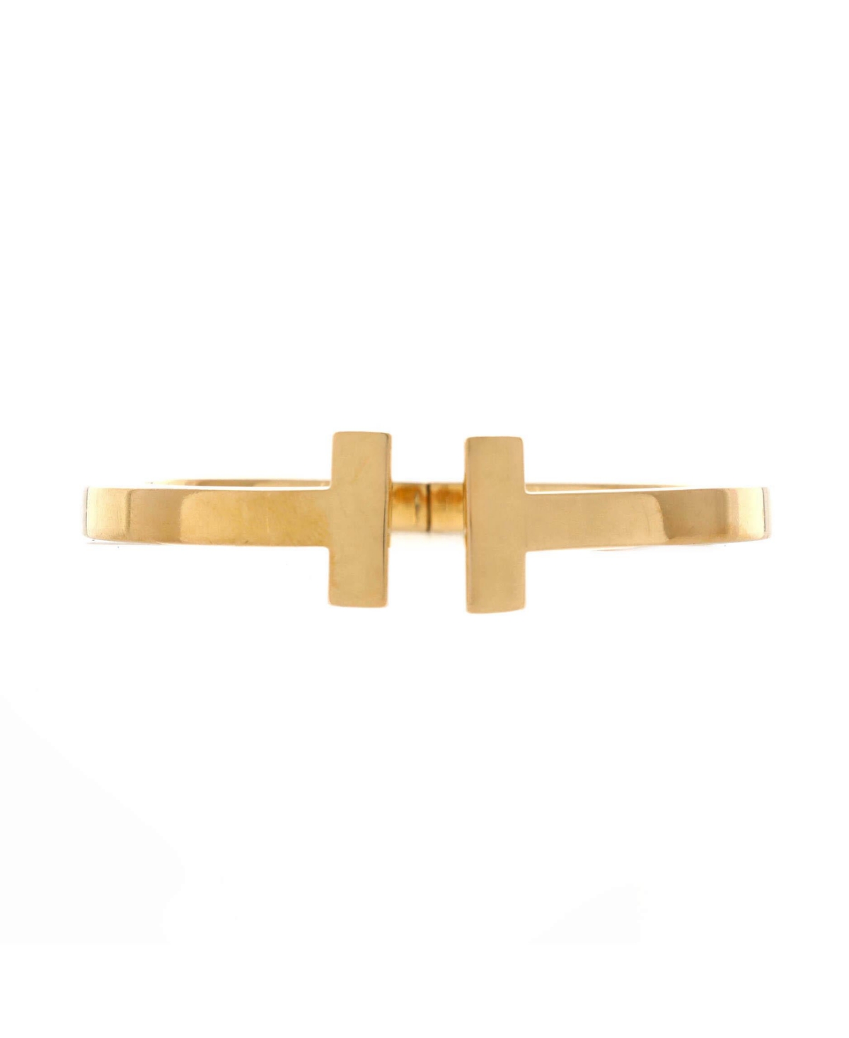 Click here for Pre-Owned Tiffany & Co. T Square Bracelet - 18k ye... prices