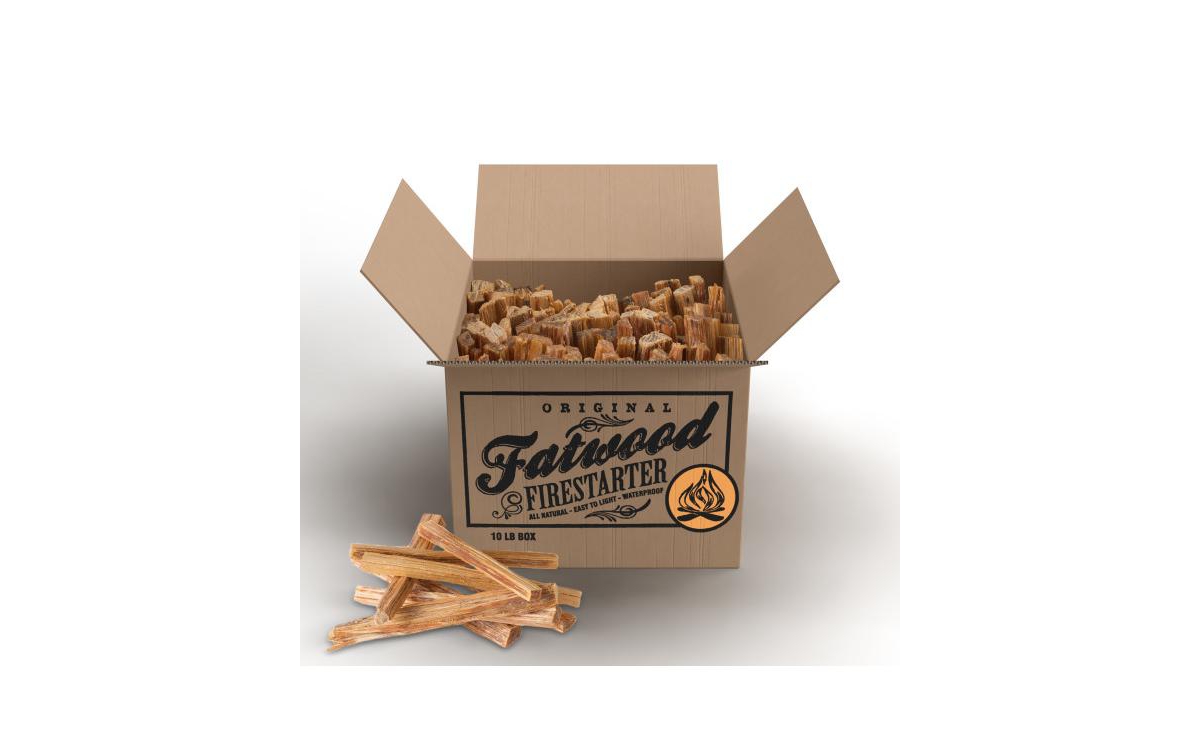 Click here for Pure Garden 10lb Box Natural Fatwood Fire Starters prices
