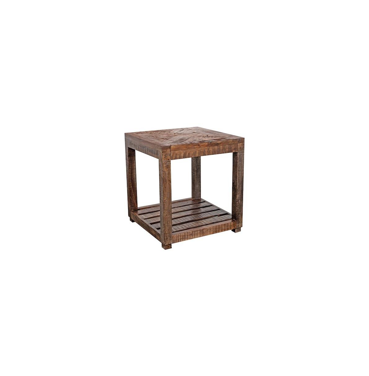 Click here for Porter Designs Gunnison Solid Wood End Table  Brow... prices