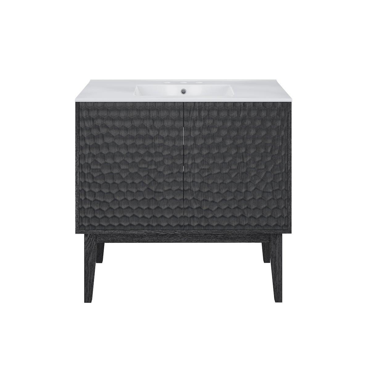 Click here for Swiss Madison36 Freestanding Bathroom Vanity in Bl... prices