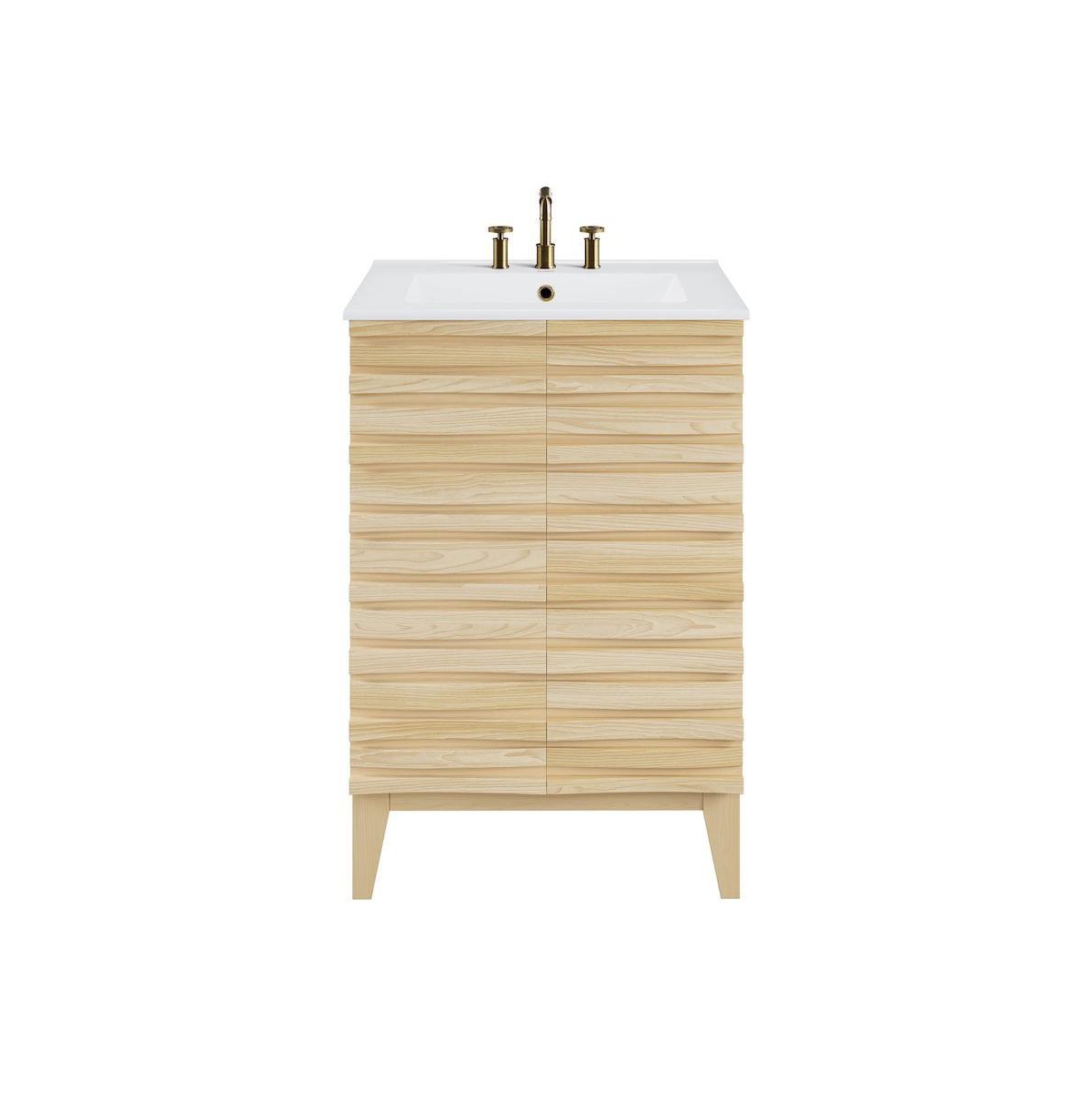 Click here for Swiss Madison Cascade 24 in. Natural Oak Bathroom... prices