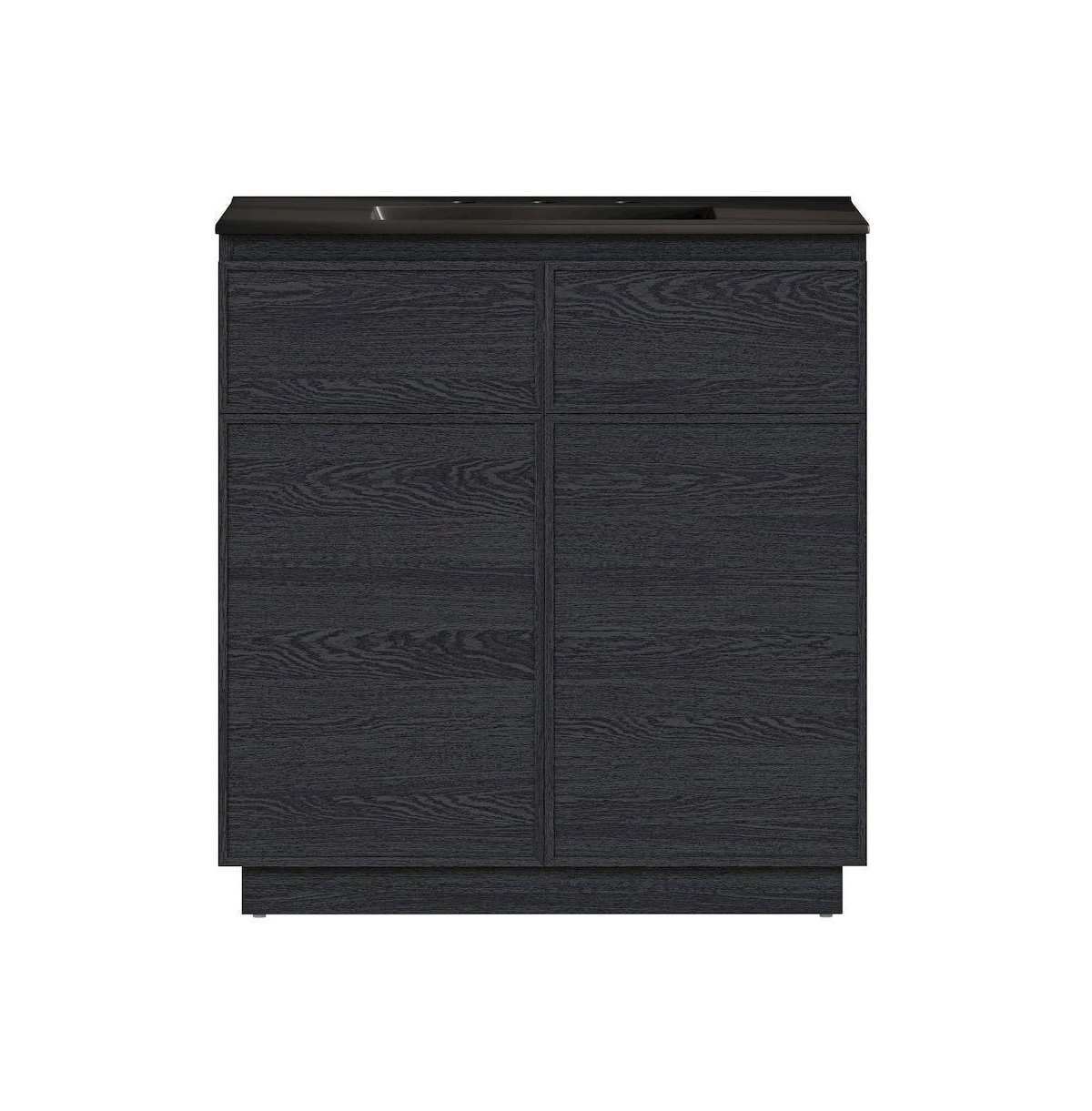 Click here for Swiss Madison36 Freestanding Bathroom Vanity in Bl... prices