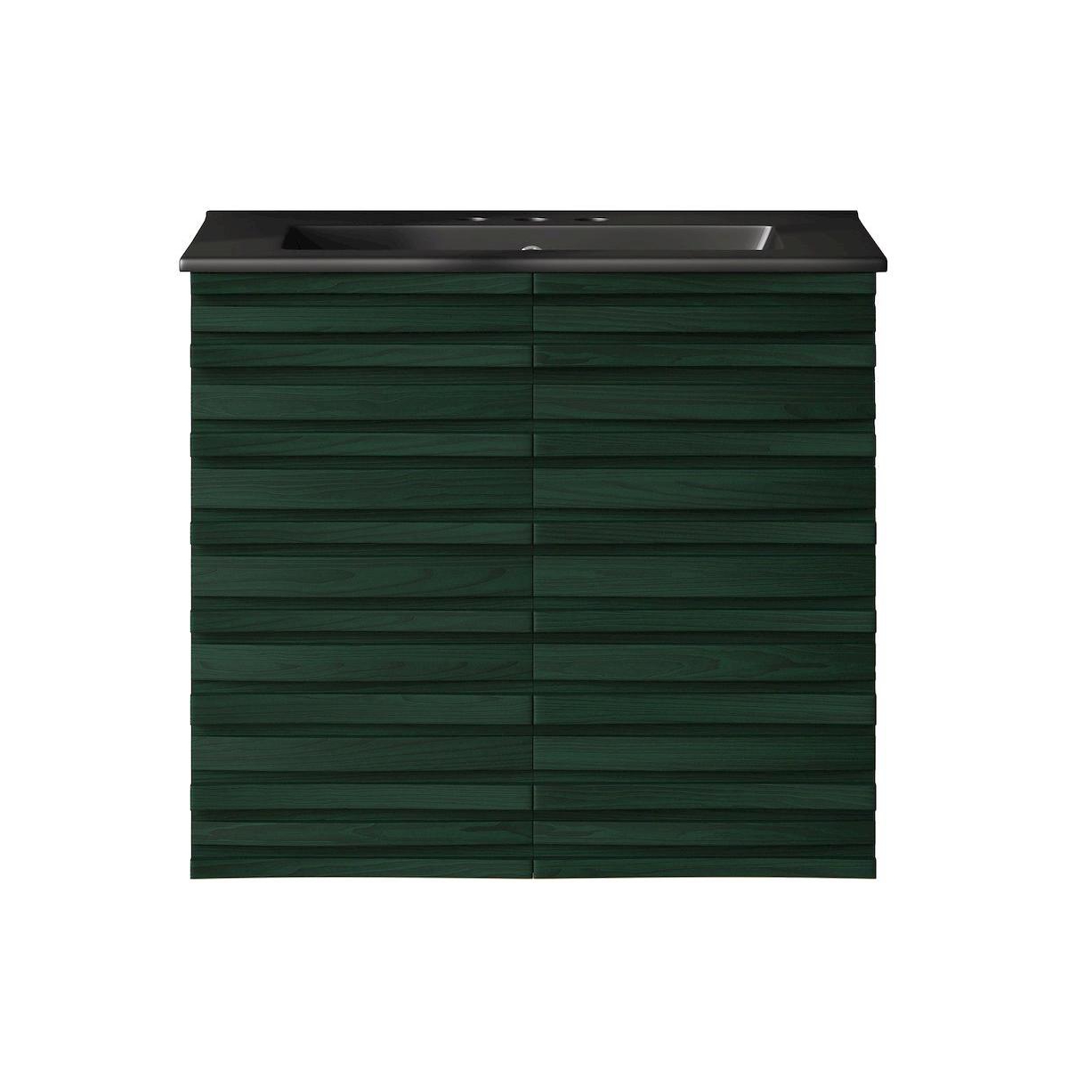 Click here for Swiss Madison 24 Wall-Mounted Bathroom Vanity in G... prices