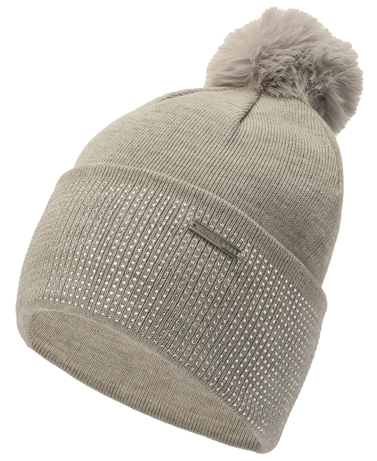 Click here for Michael Michael Kors Womens Fine Crystal Cuff Hat... prices