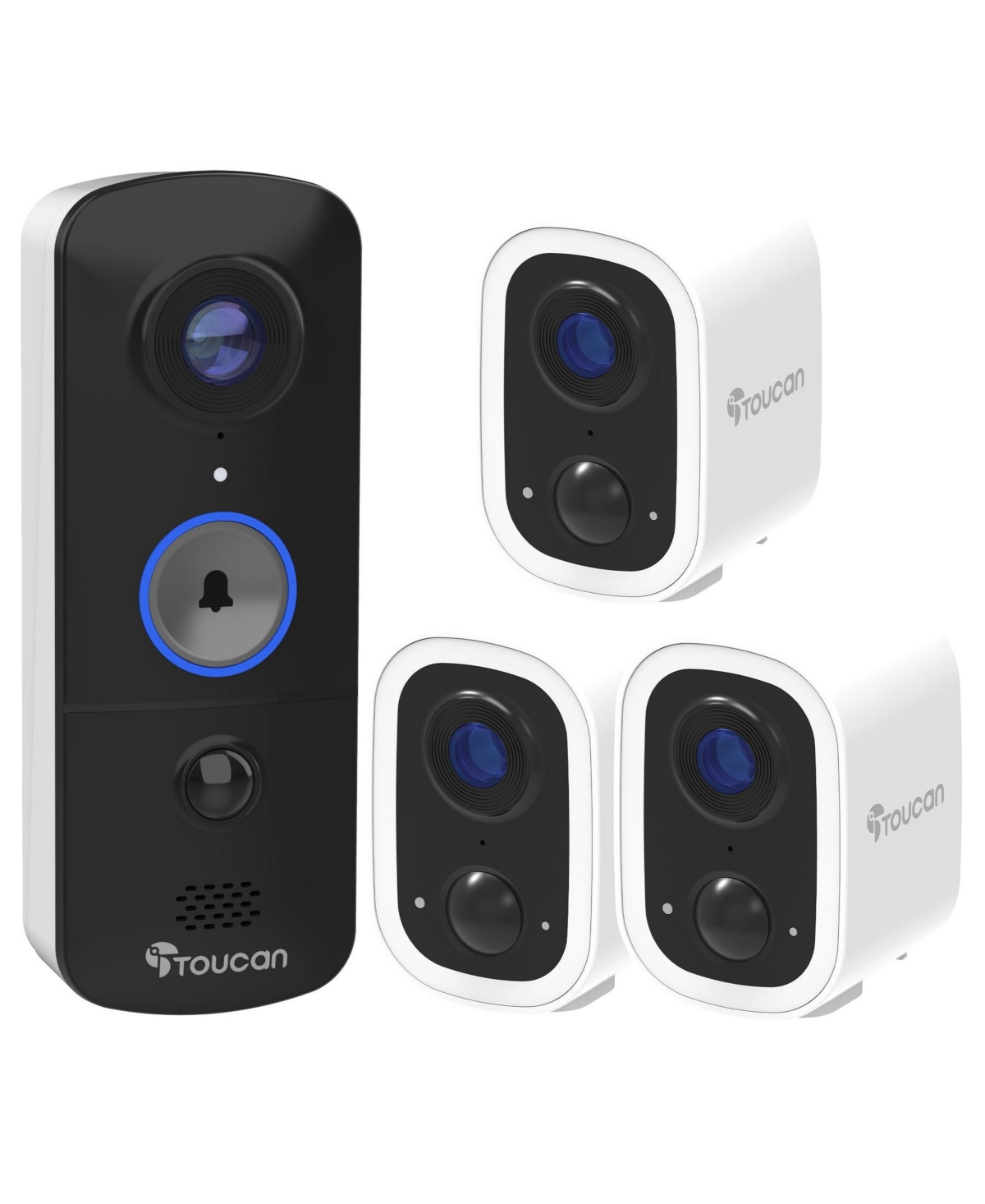 Click here for Toucan Wireless Security Camera S4 3-Pack and Wire... prices