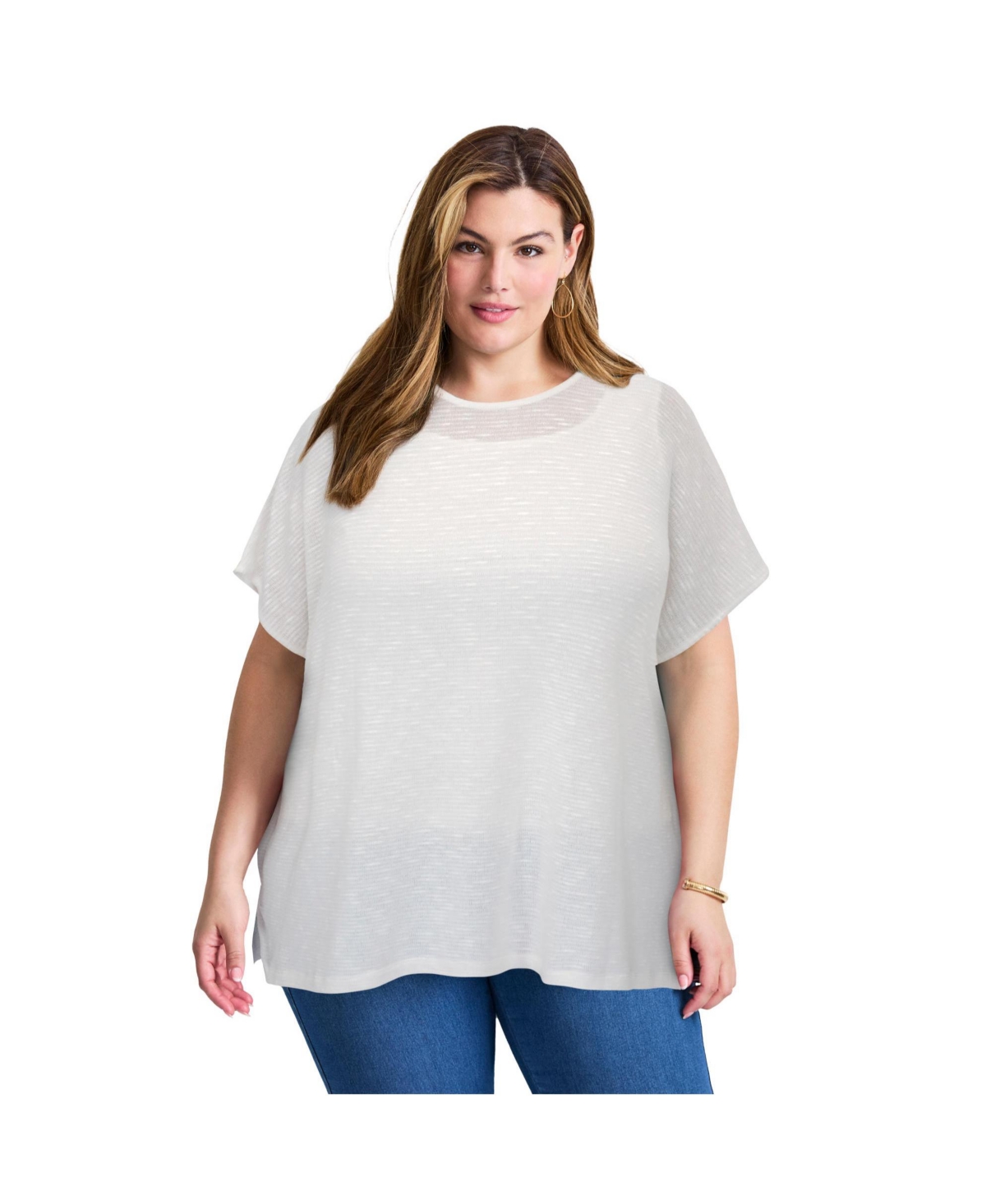 Click here for Avenue Womens Lightweight Dolman Sweater - Ivory prices