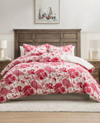 Click here for Hallmark Toile Holiday Comforter Sets prices