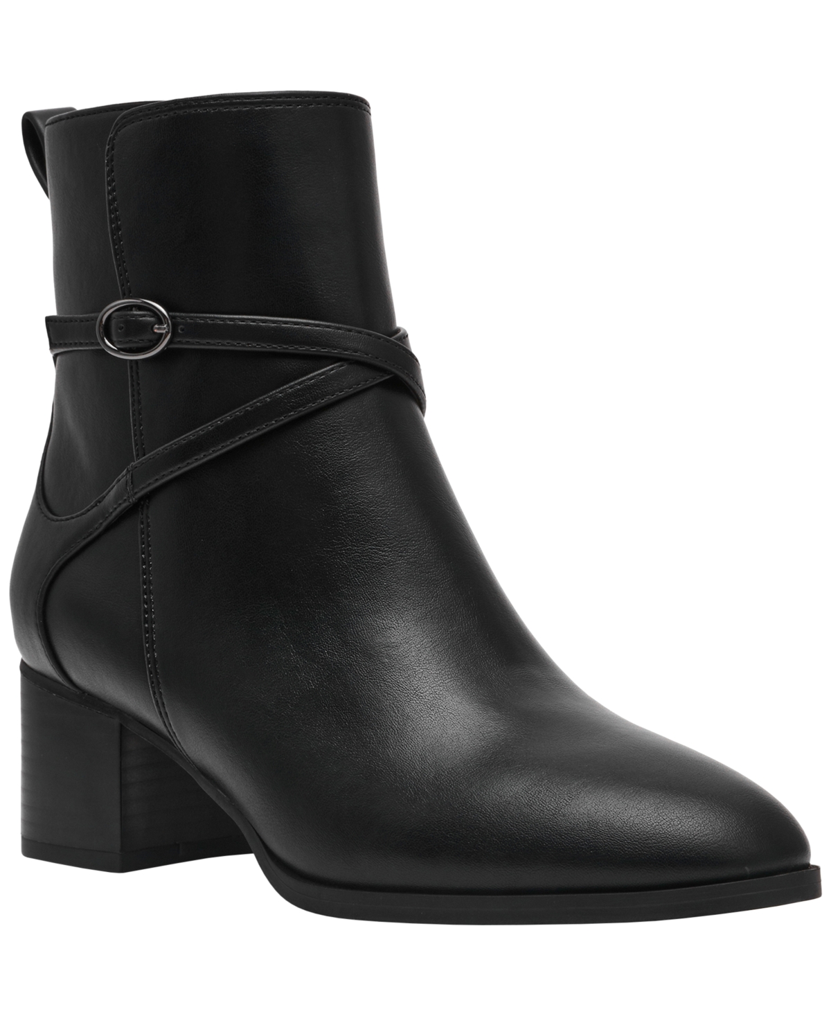 Click here for Anne Klein Womens Marie Block Heel Booties - Black prices