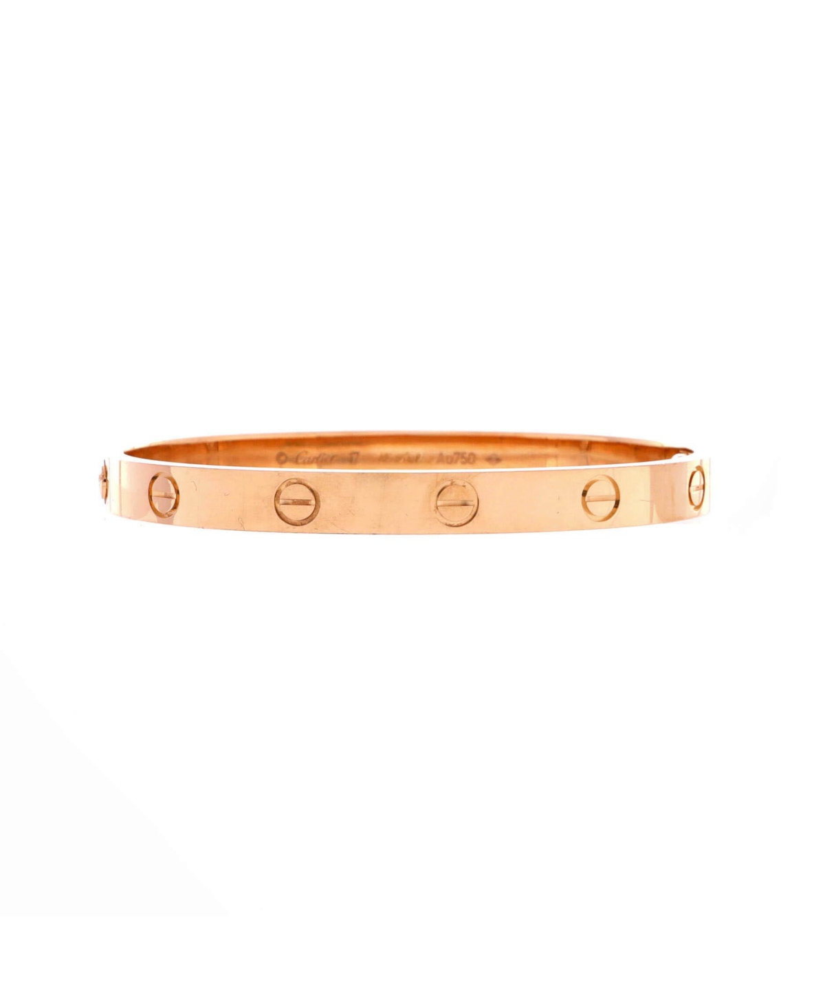 Click here for Pre-Owned Cartier Love Bracelet - 18k rose gold prices