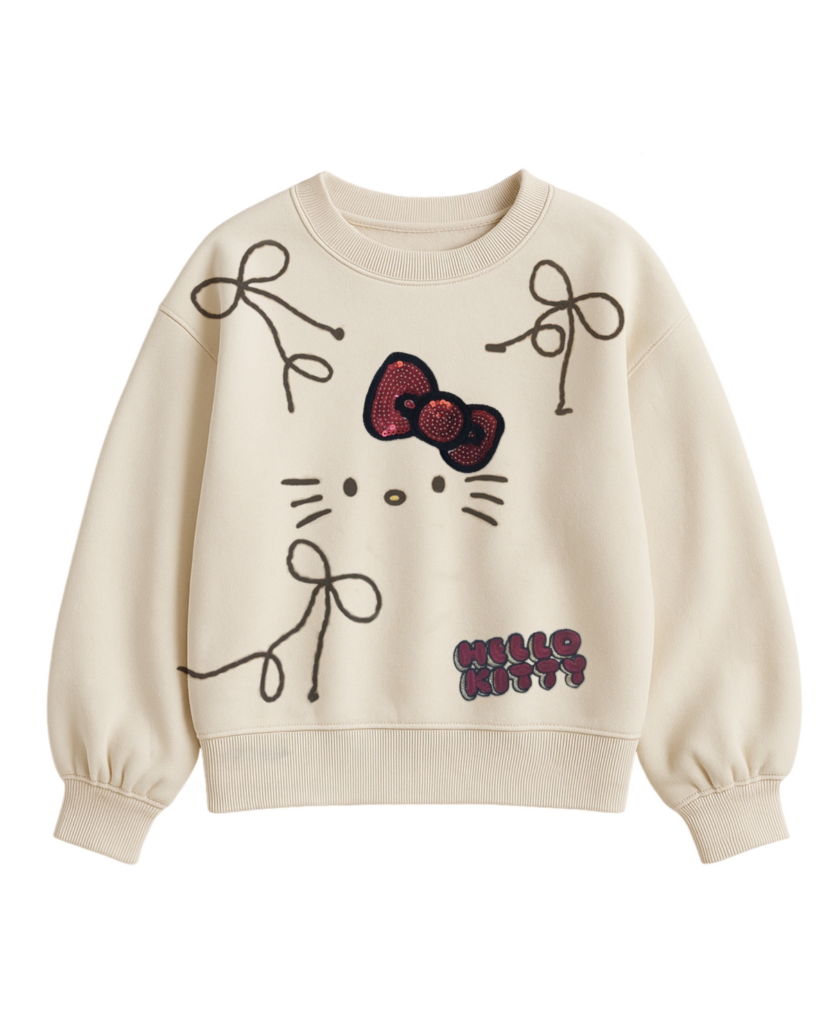 Click here for Kate Mack Girls 7-16 Hello Kitty Crewneck Pull-on... prices