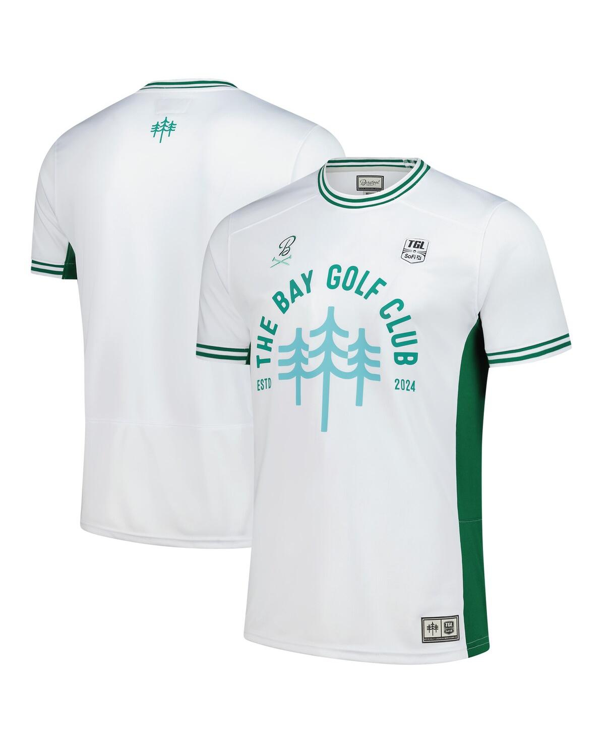 Click here for Barstool Golf MensÂ White/Green The Bay Golf Club... prices