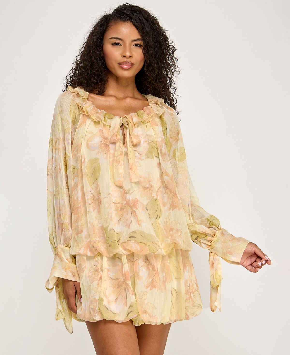 Click here for Seni & Cade Juniors Drop Waist Ruffled Boat Neck D... prices