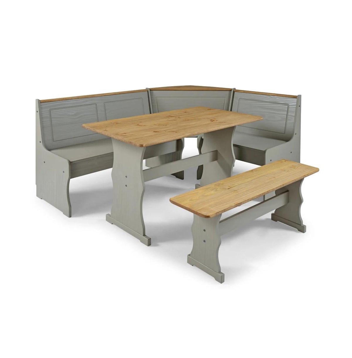 Click here for Os Home and Office Furniture Solid Pine Corner Din... prices