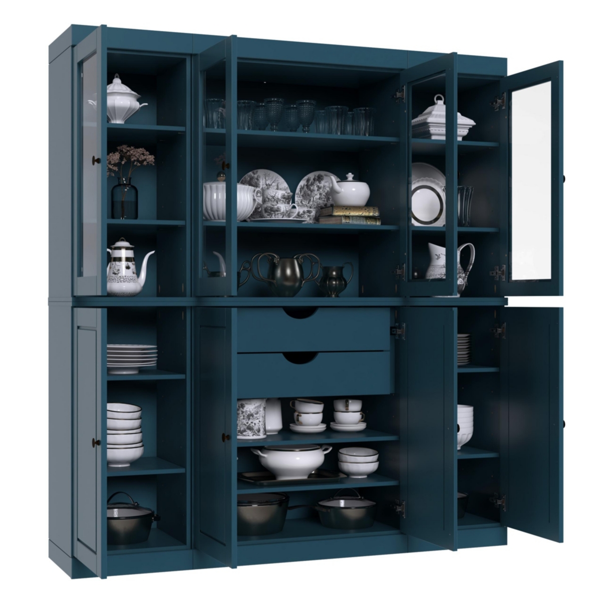 Click here for Palace Imports 100 Solid Wood 65" Pantry Chin... prices