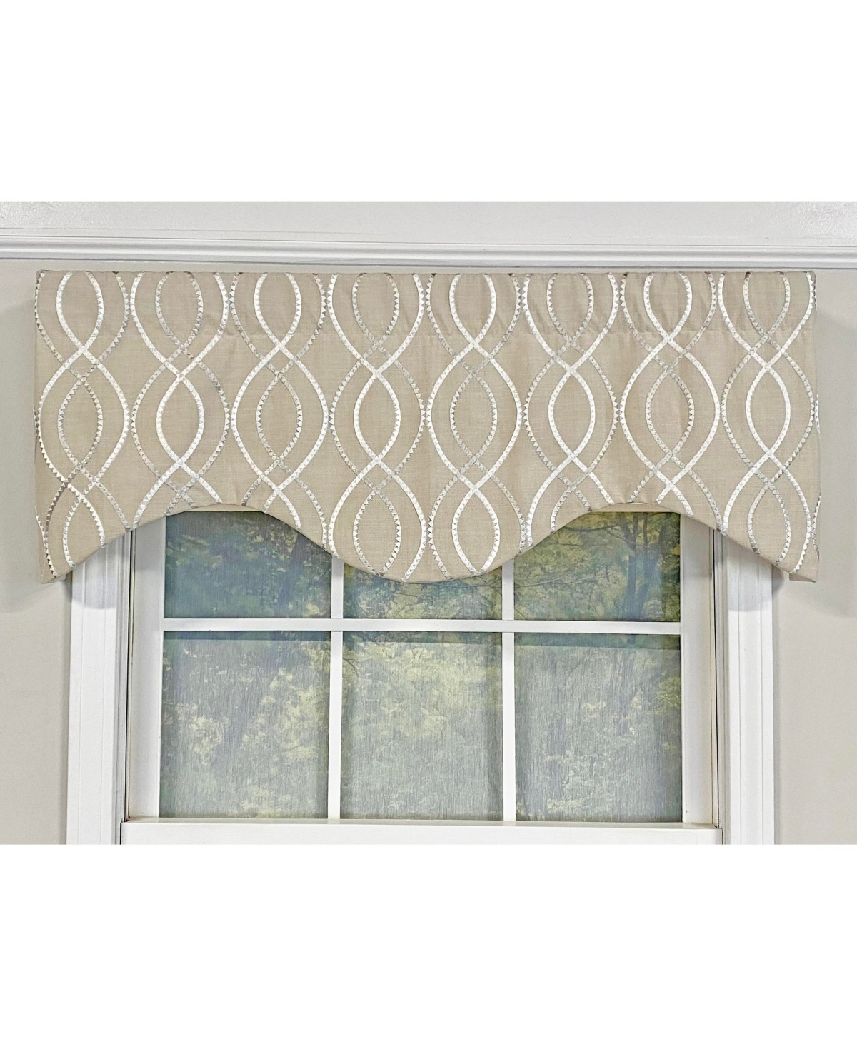 Click here for Fast Driver Cornice 3 Rod Pocket Window Valance 50... prices