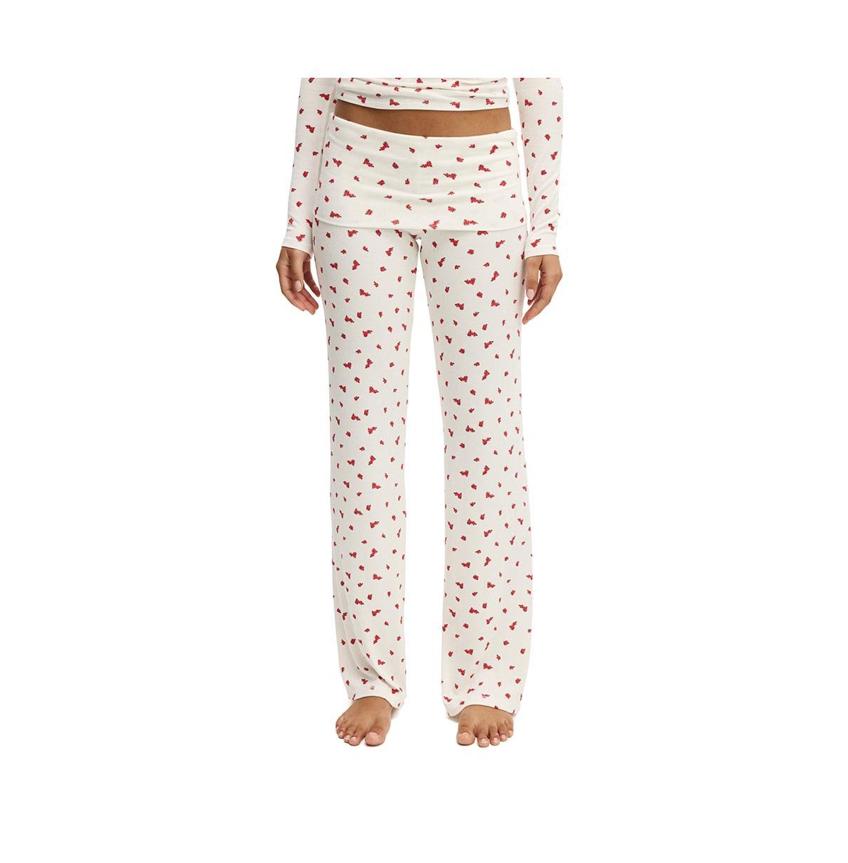 Click here for Cotton On Womens Sleep Recovery Roll Waist Pant -... prices