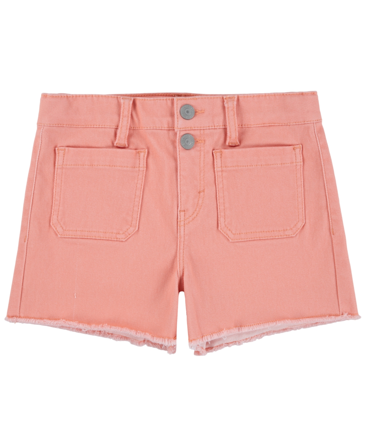 Click here for Levis Girls 7-16 Double Shank Shorts - Pastel Pink prices