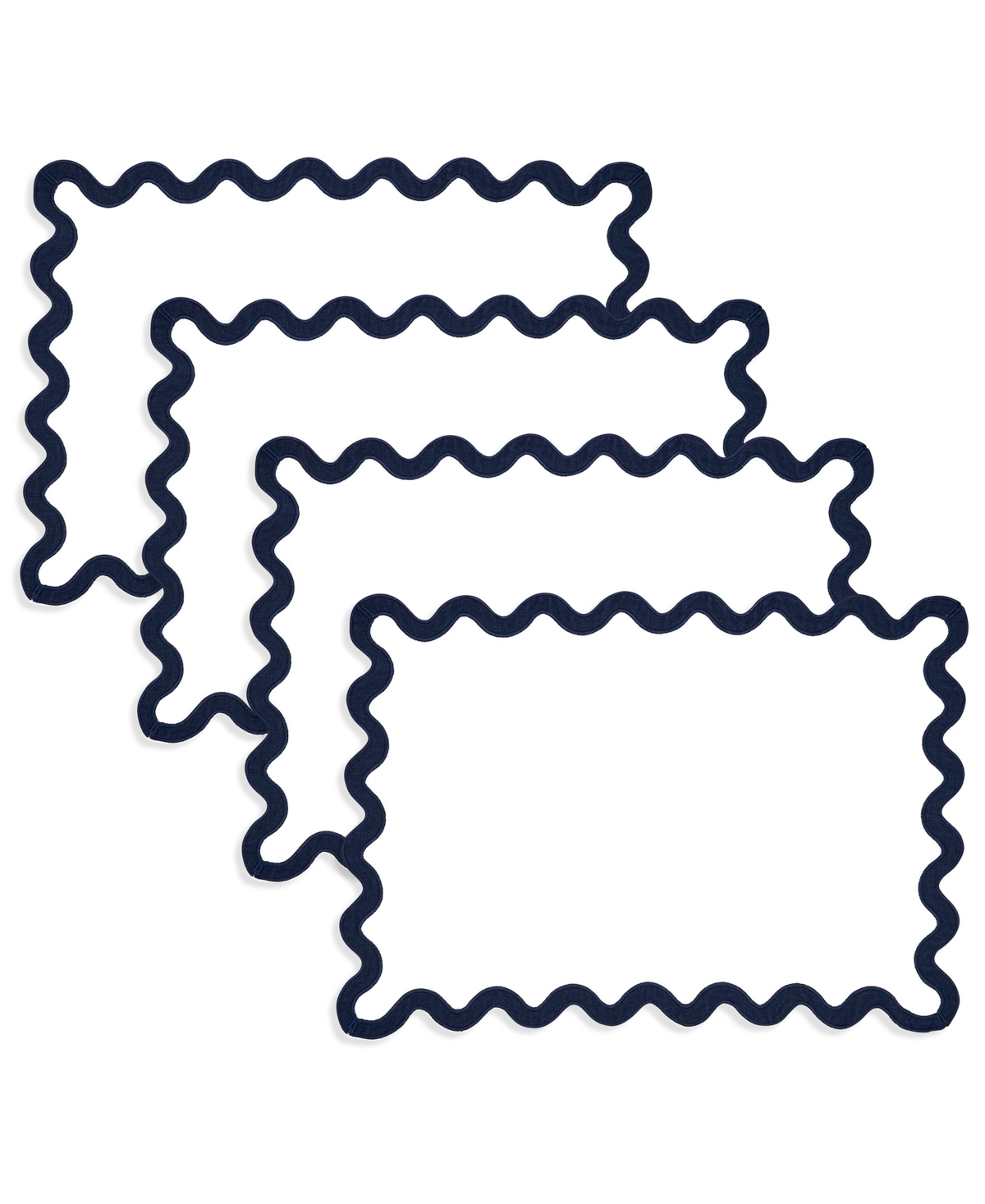 Click here for Saro Lifestyle Linen Eco Scallop Border Placemat... prices