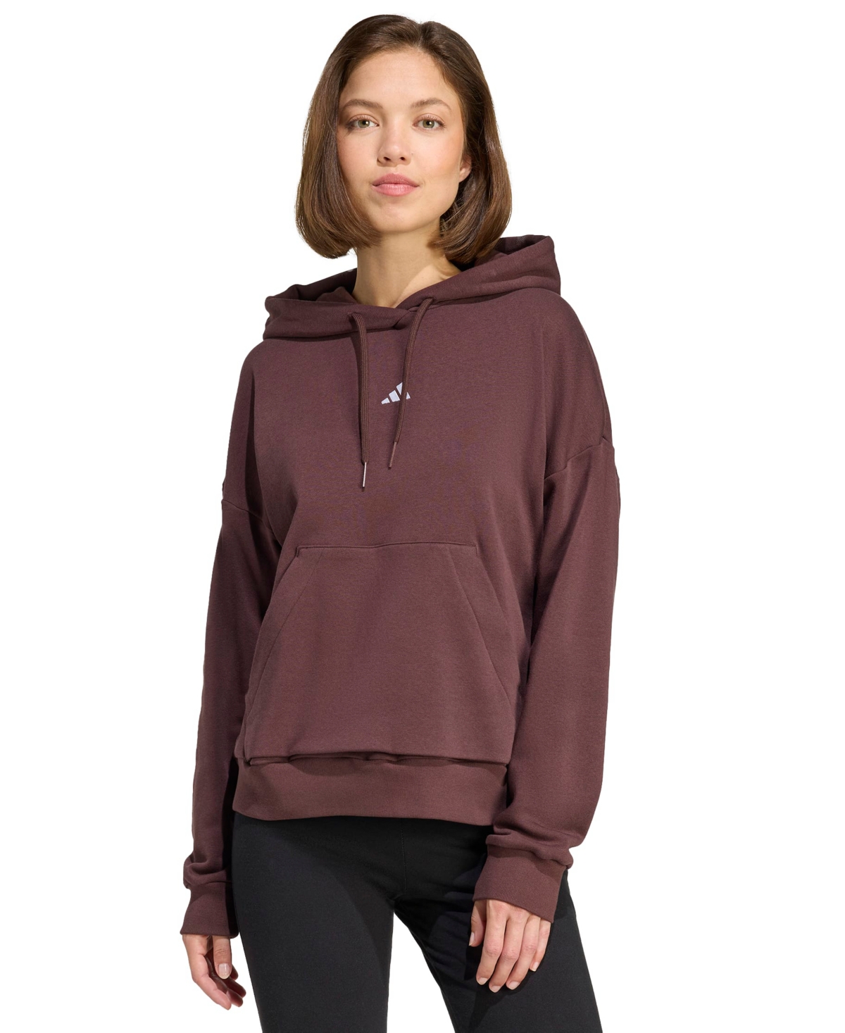 Click here for adidas Womens Essentials Long-Sleeve Logo Hoodie -... prices