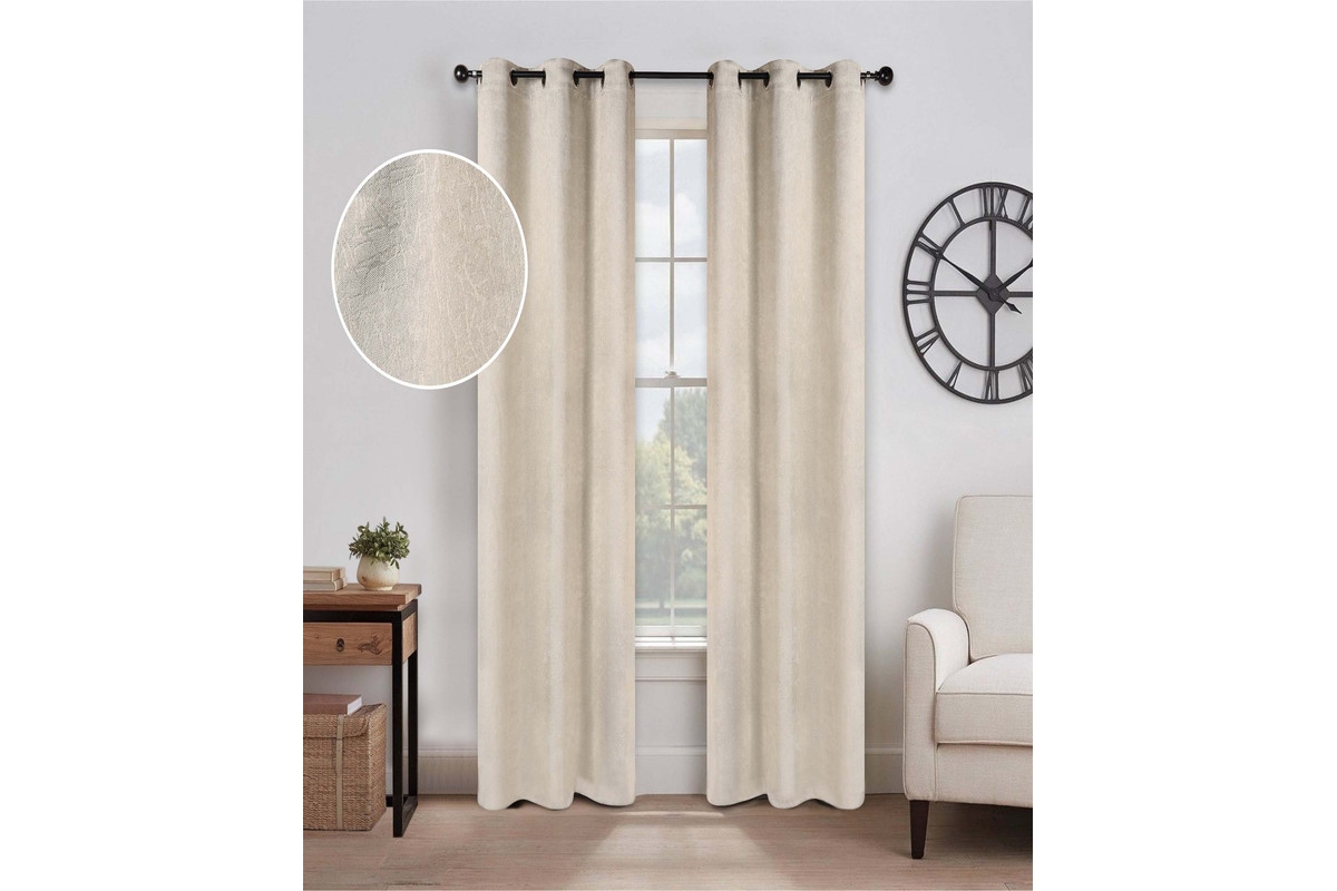 Click here for Superior Senna Textured Blackout Curtain Set of 2... prices