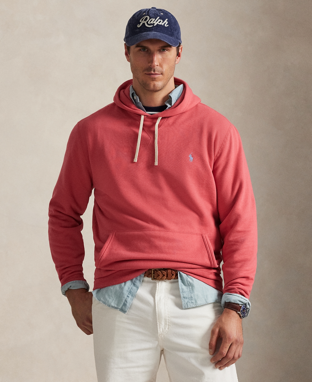 Click here for Polo Ralph Lauren Mens Big & Tall Fleece Hoodie -... prices