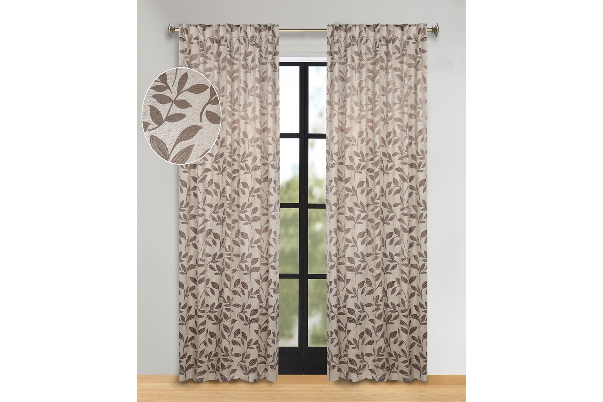 Click here for Superior Leaves Modern Bohemian Back Tab Blackout... prices