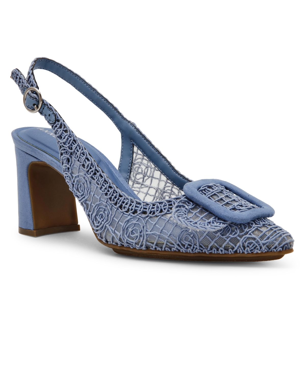 Click here for Anne Klein Womens Belinda Sling Back Heel - Blue prices