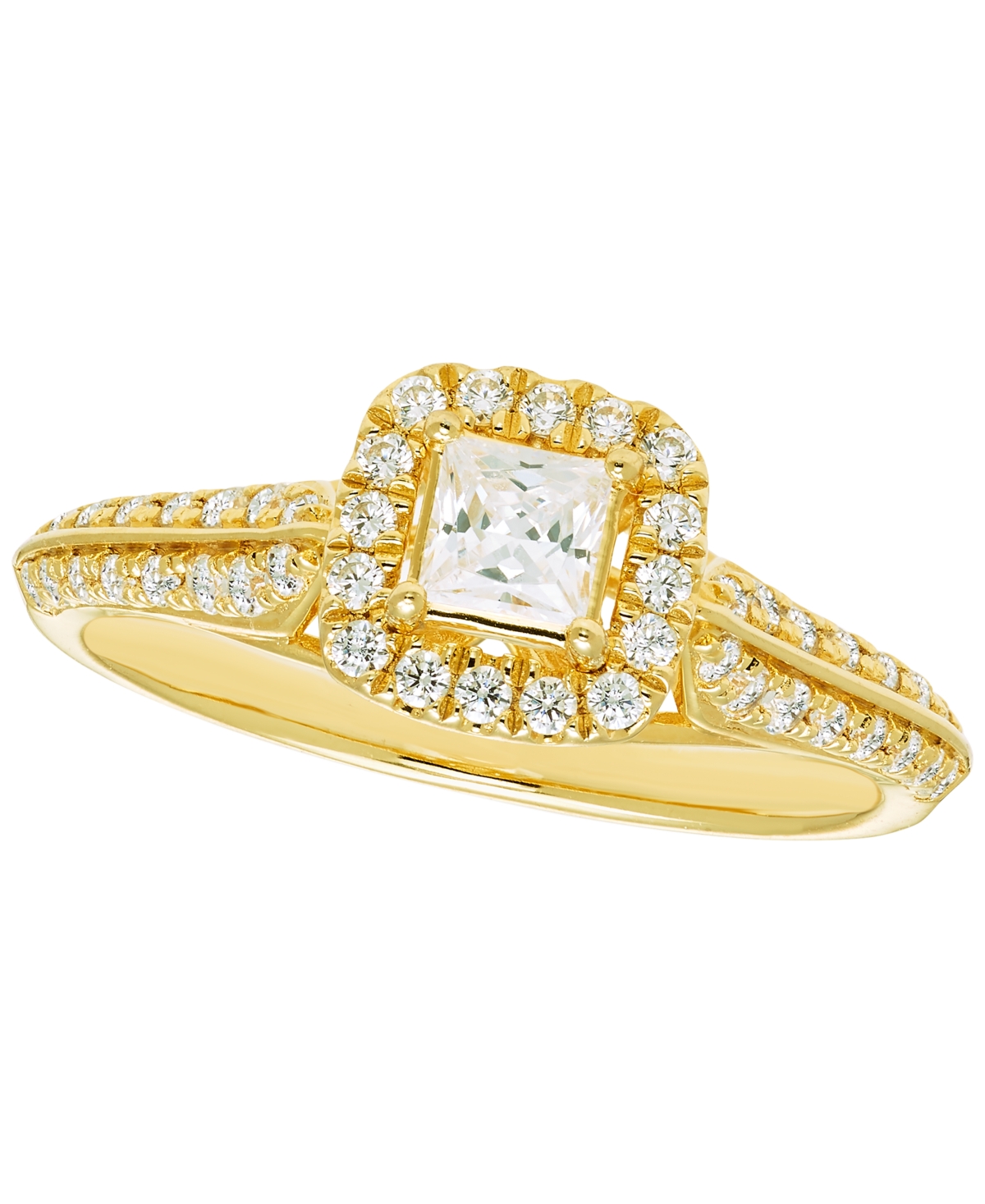 Click here for Macys Diamond Engagement Ring (5/8 ct. t.w.) in 14... prices