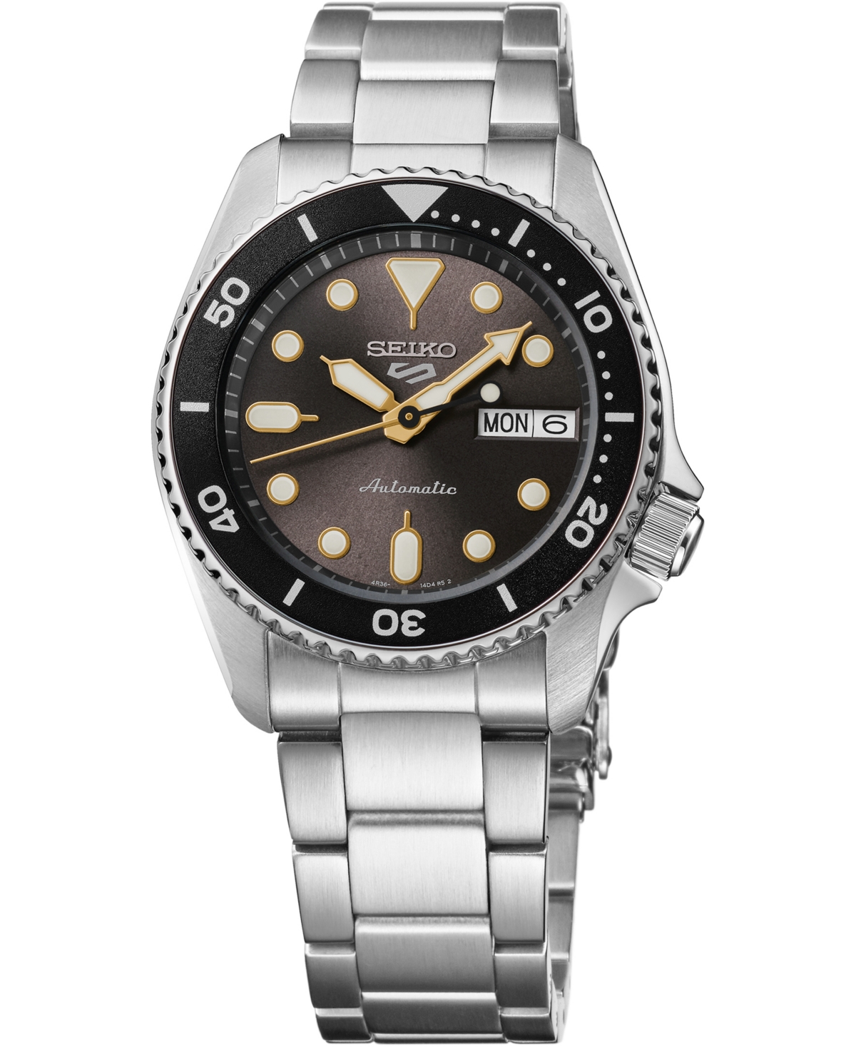 Click here for Seiko Mens 5 Sports Silver Stainless Steel Bracele... prices