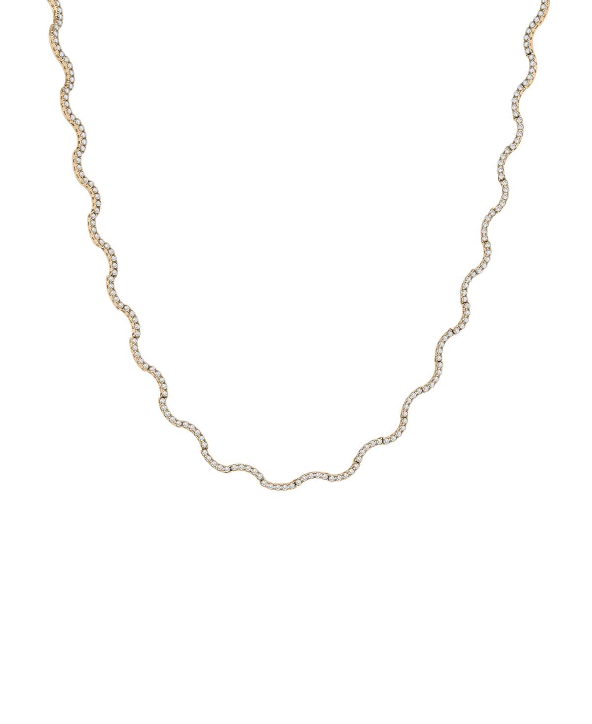 Click here for Wrapped in Love Diamond Wavy 16 Tennis Necklace (2... prices