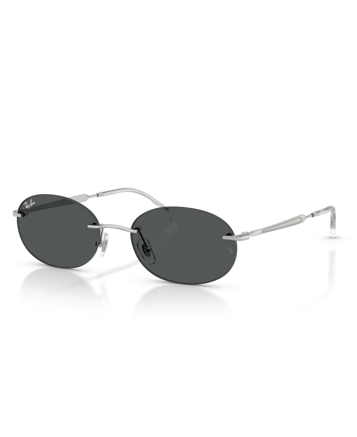 Click here for Ray-Ban Unisex Oval Sunglasses  RB3767 - Silver  G... prices