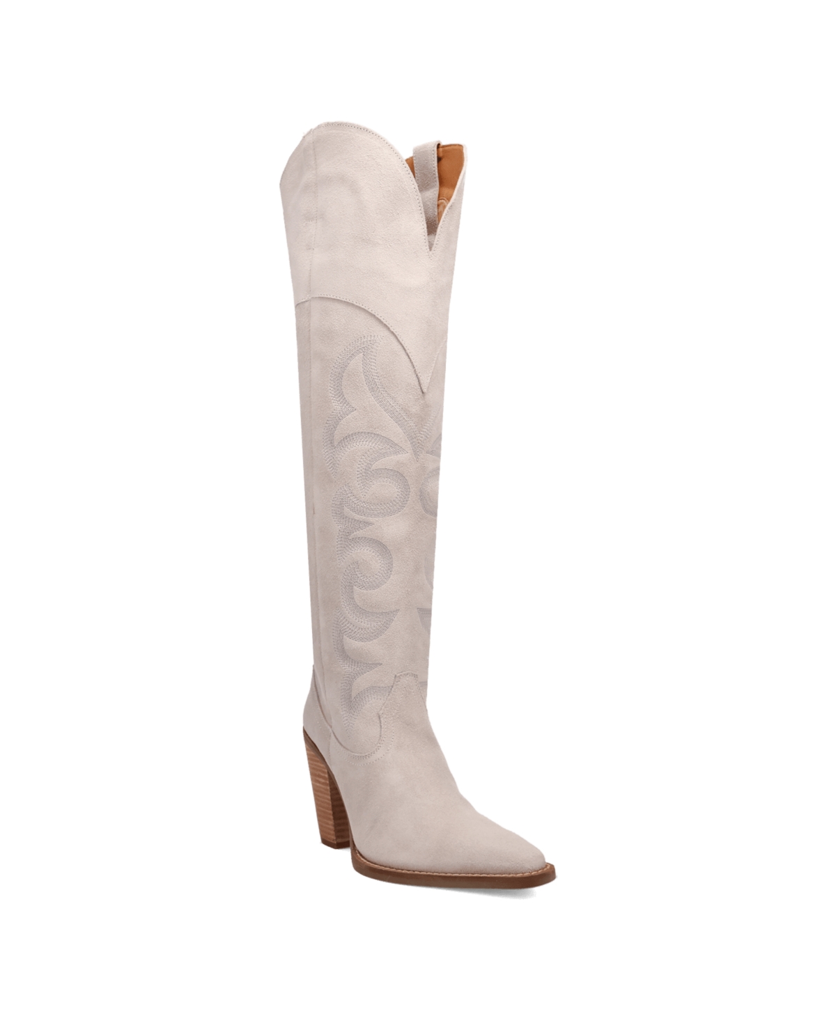 Click here for Dingo Womens Primadonna Suede Boot - White prices