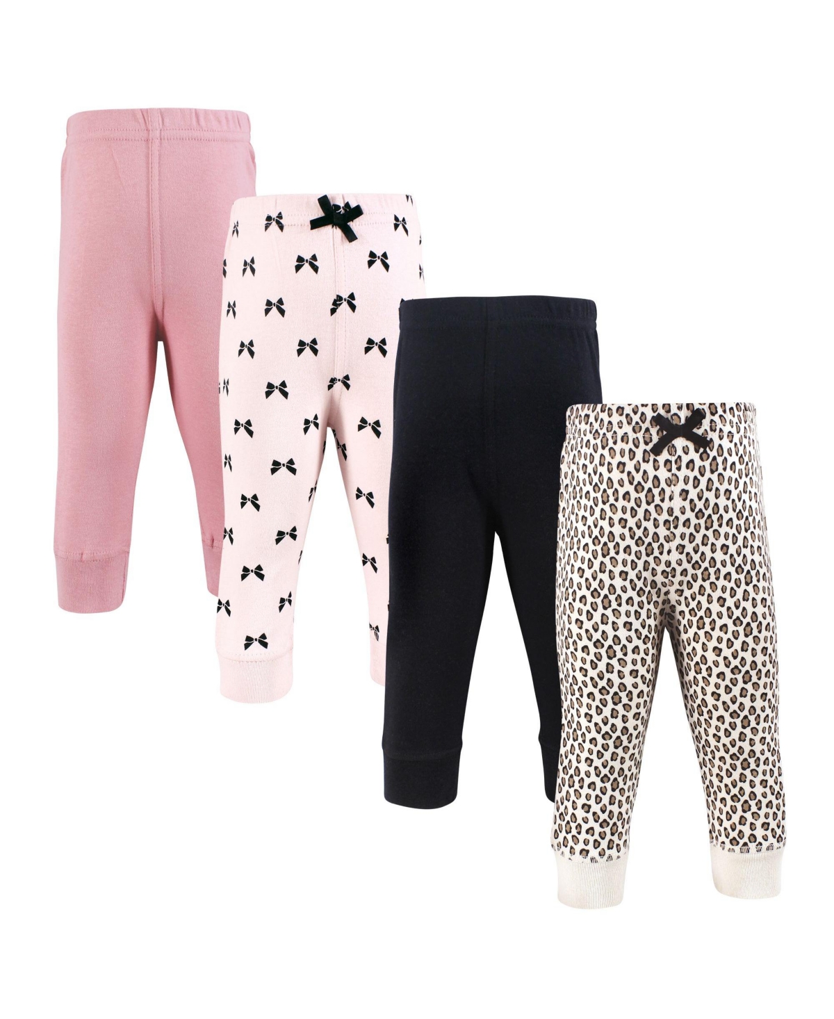 Click here for Hudson Baby Cotton Pants and Leggings  Leopard Bow... prices