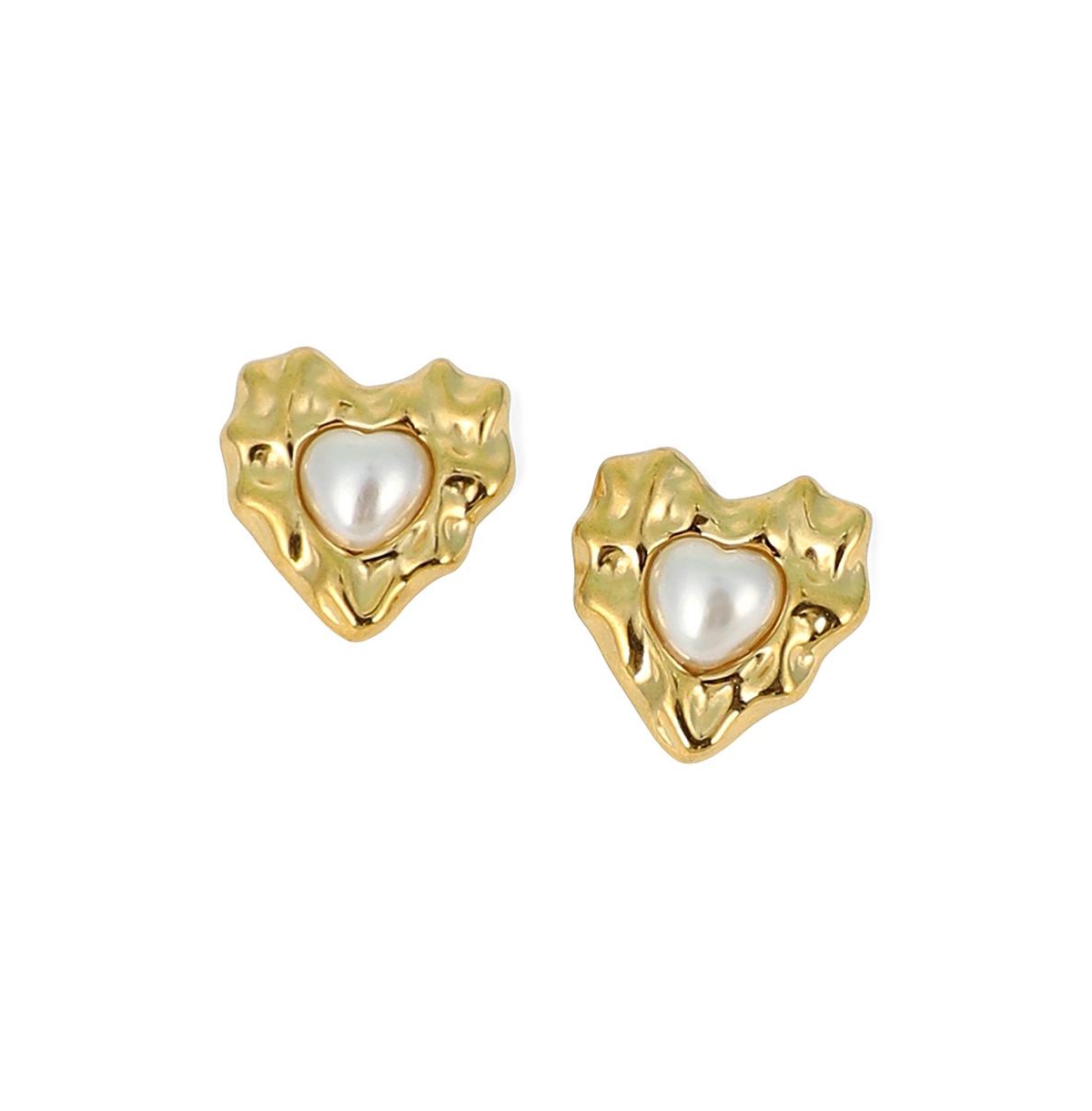 Click here for Womens The Bordeaux-Coeur Stud Earrings - Californ... prices