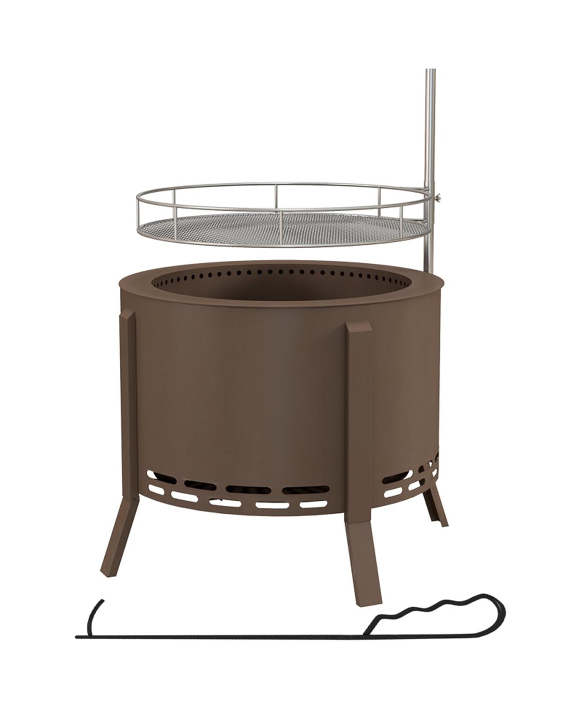 Click here for Slickblue Outdoor Fire Pit with Steel Construction... prices