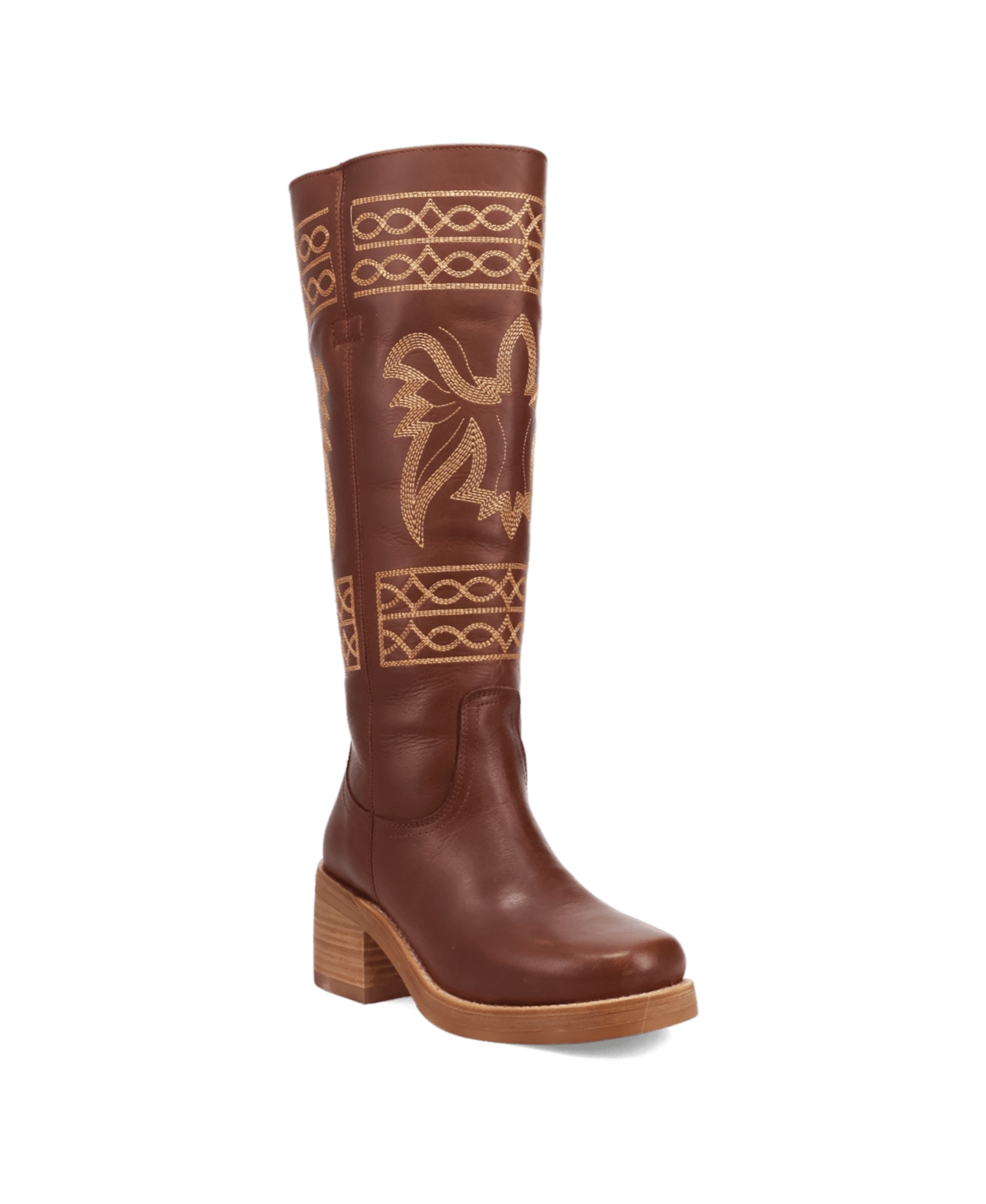 Click here for Dingo Womens Avalon Leather Boot - Brown prices