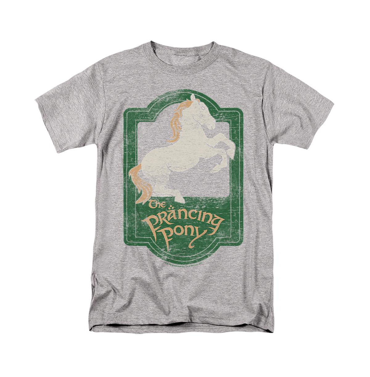 Click here for Lord Of The Rings Mens Prancing Pony Sign T Shirt... prices