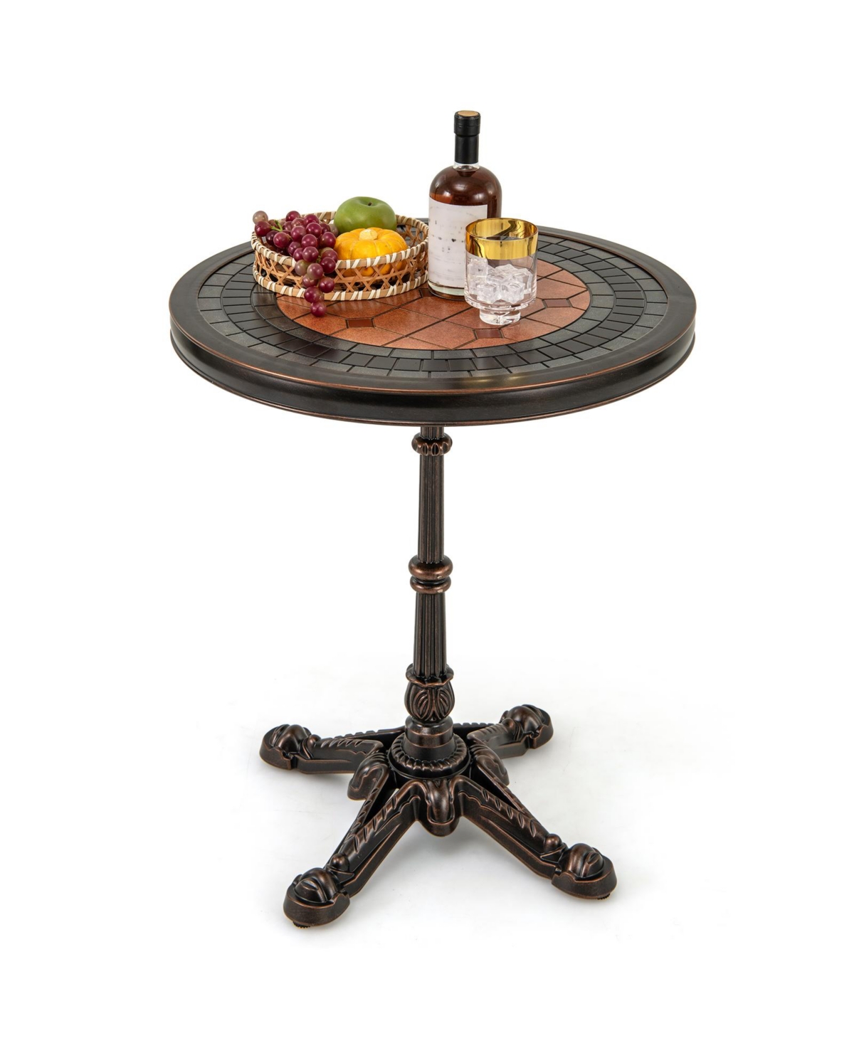 Click here for Costway 32" Patio Dining Table with 1.6"... prices