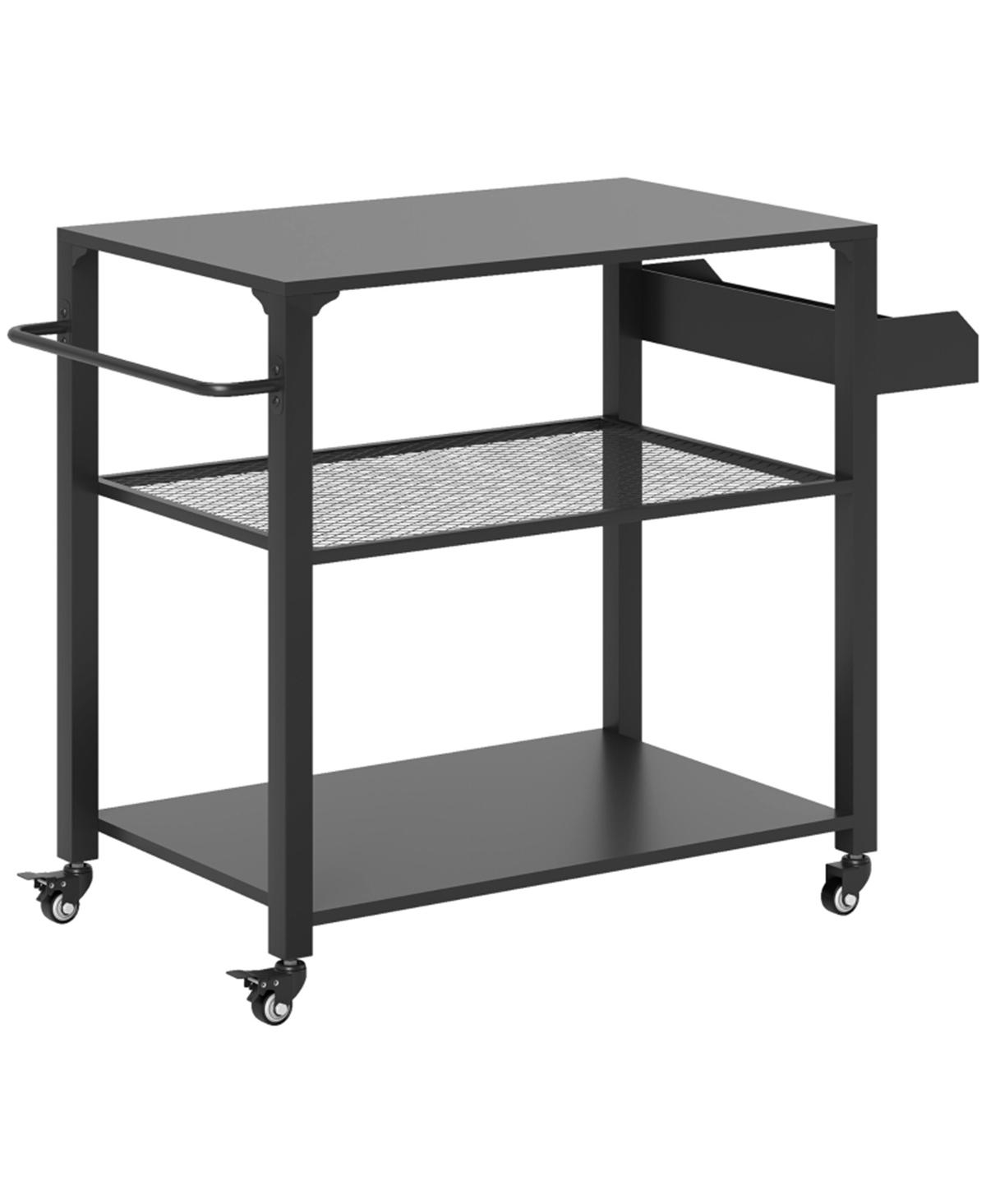 Click here for Slickblue Outdoor Grill Cart with Storage and Prep... prices