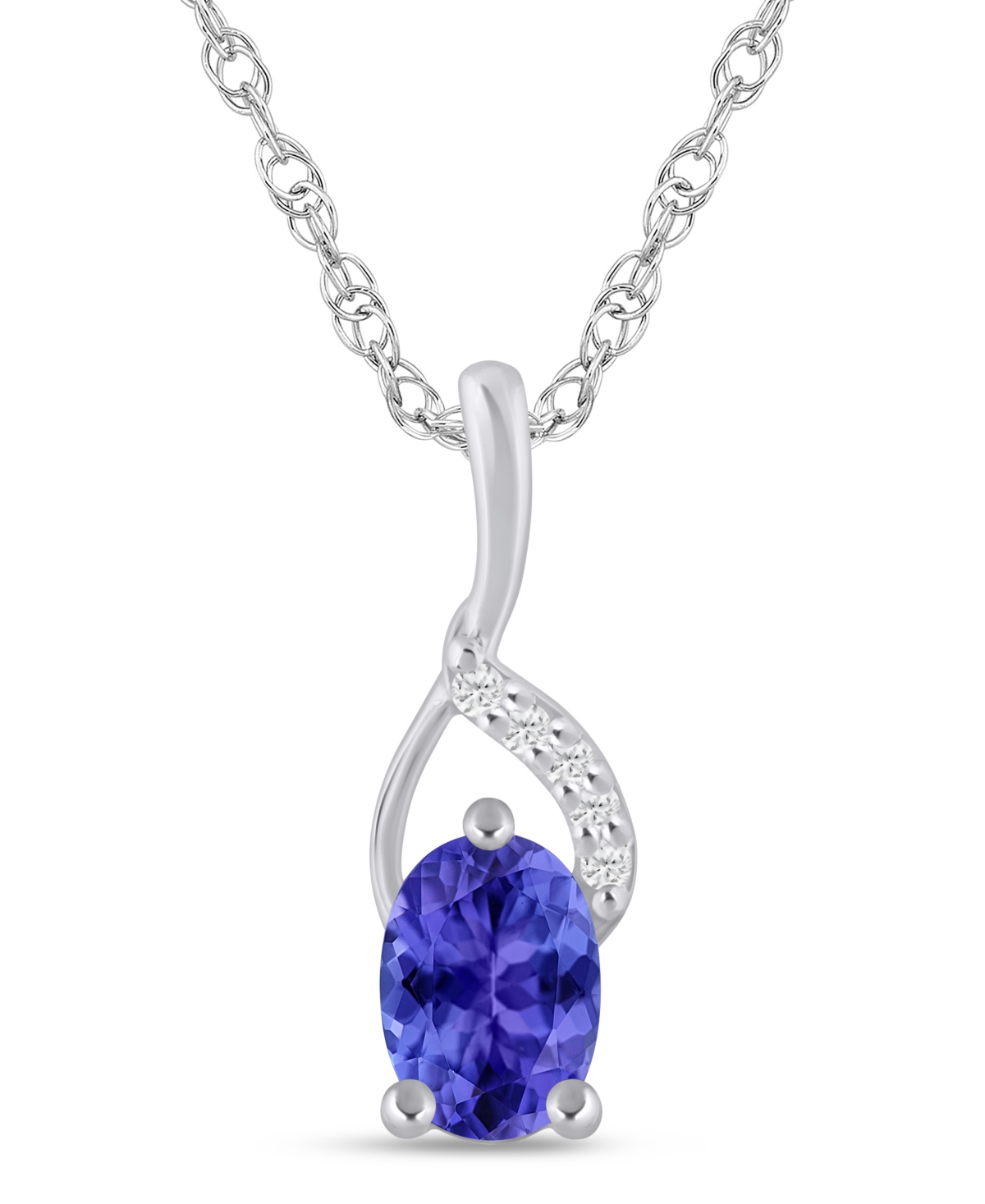 Click here for Macys Gemstone and Diamond Accent Pendant Necklace... prices