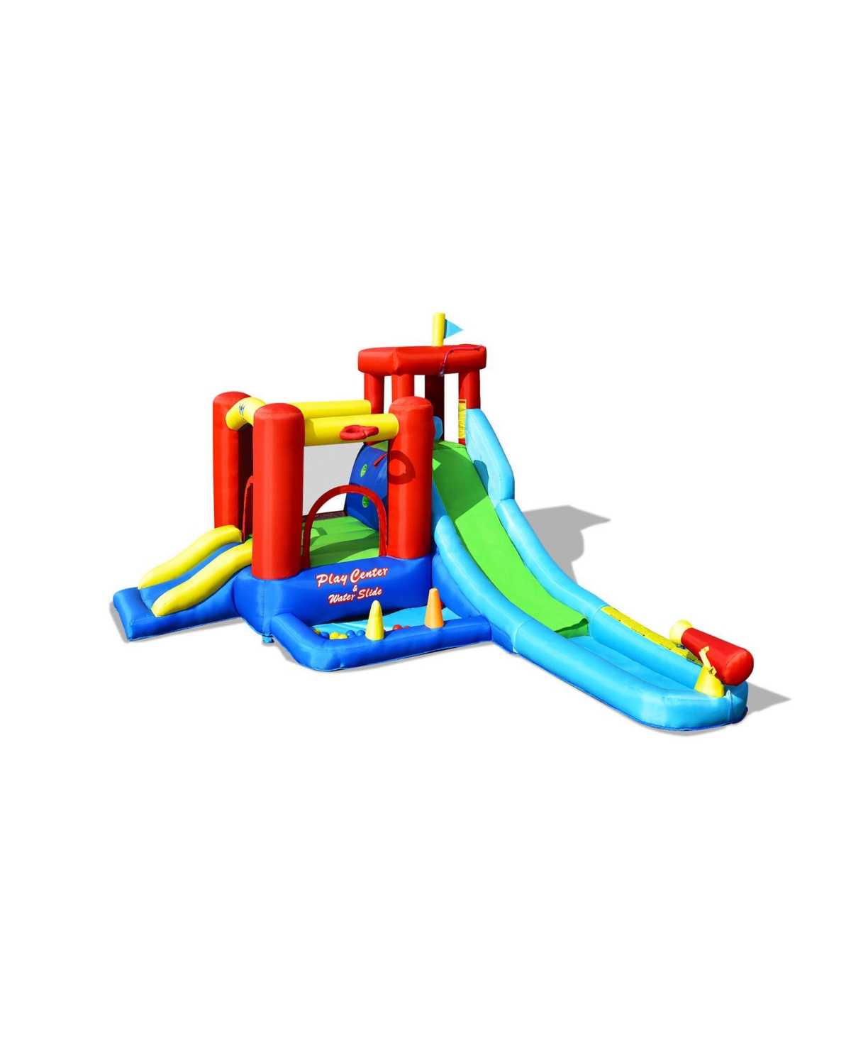 Click here for Sugift 9-in-1 Inflatable Kids Water Slide Bounce H... prices