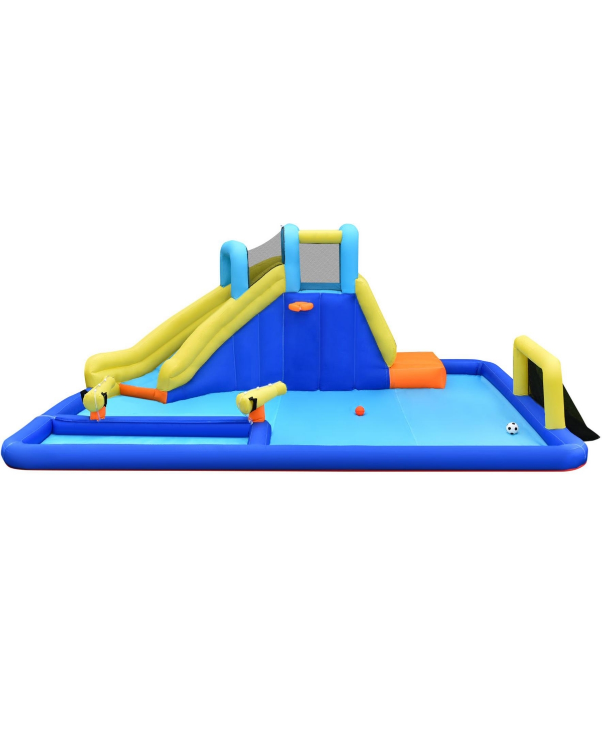 Click here for 6-in-1 Inflatable Water Slide Jumping House withou... prices