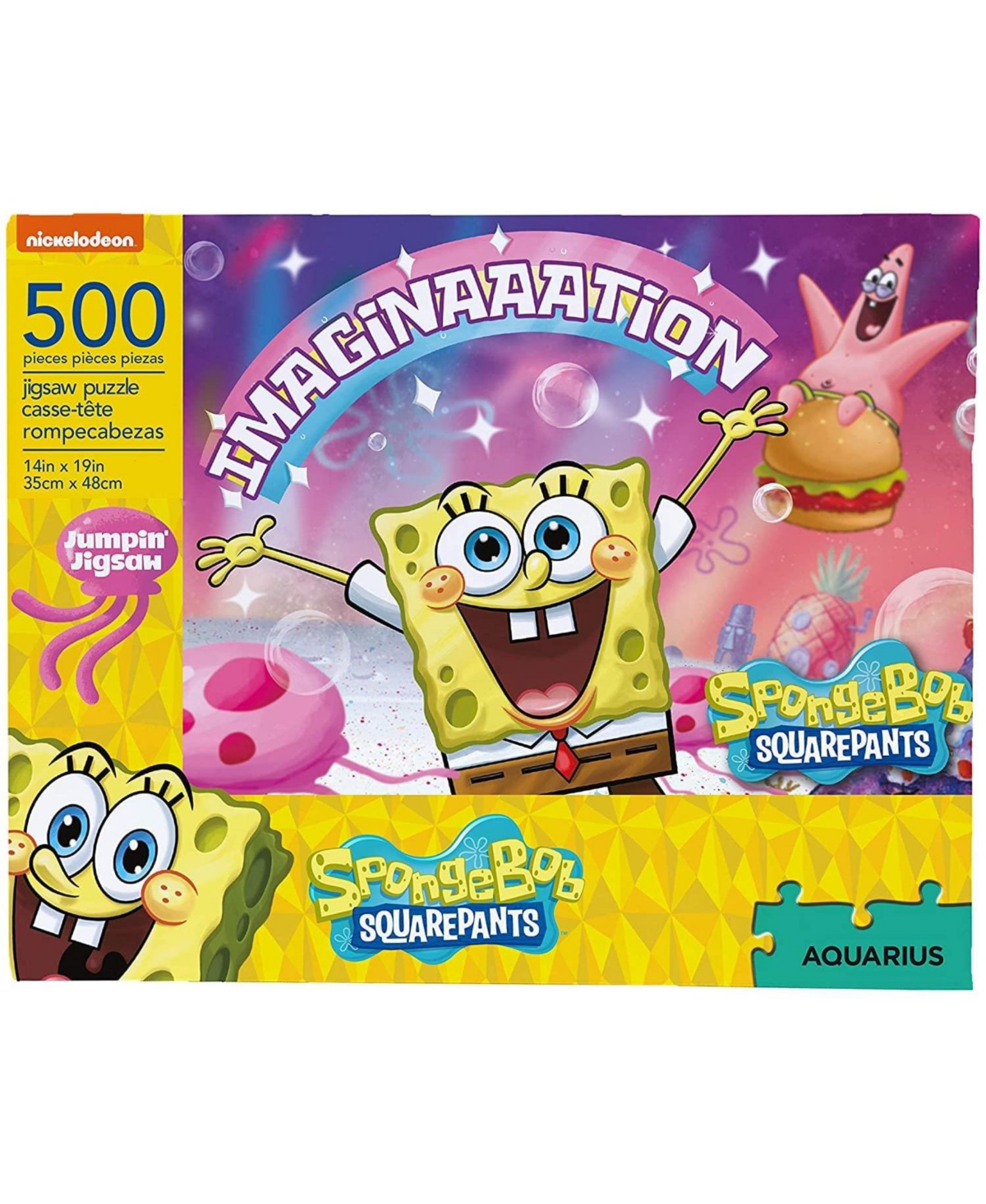 Click here for Nmr Distribution SpongeBob Imagination 500 Piece J... prices