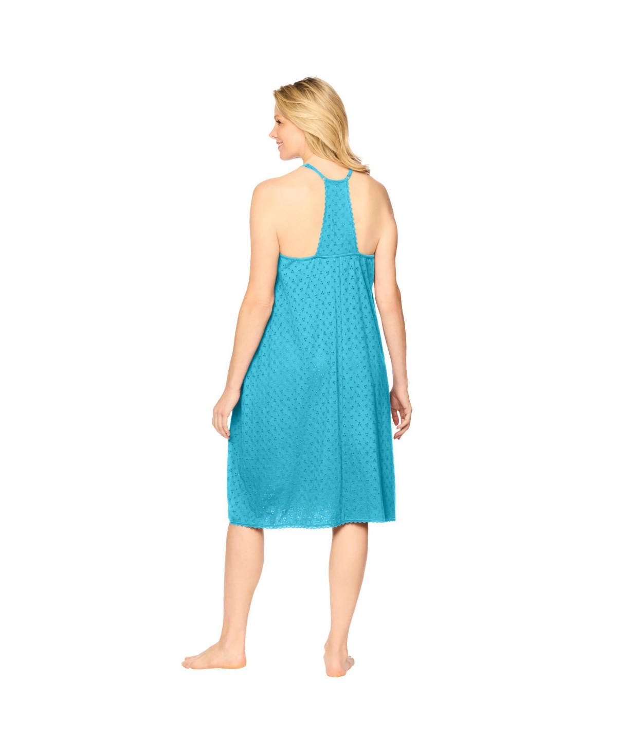 Click here for Dreams & Co. Womens Breezy Eyelet Short Nightgown... prices