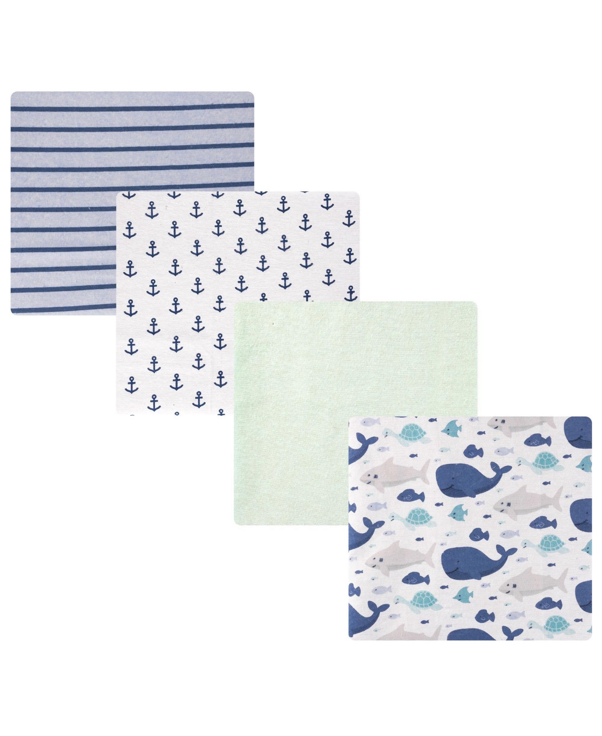 Click here for Hudson Baby Cotton Flannel Receiving Blankets 4-Pa... prices